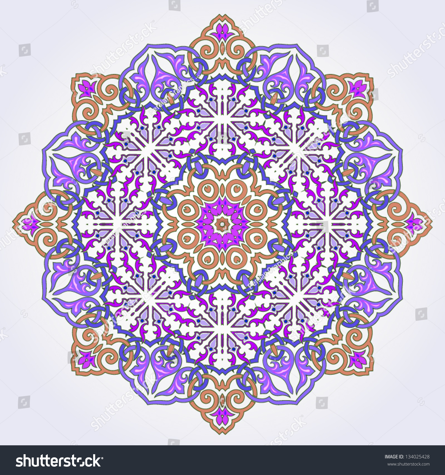 Vector Traditional Islamic Pattern Stock Vector (Royalty Free ...