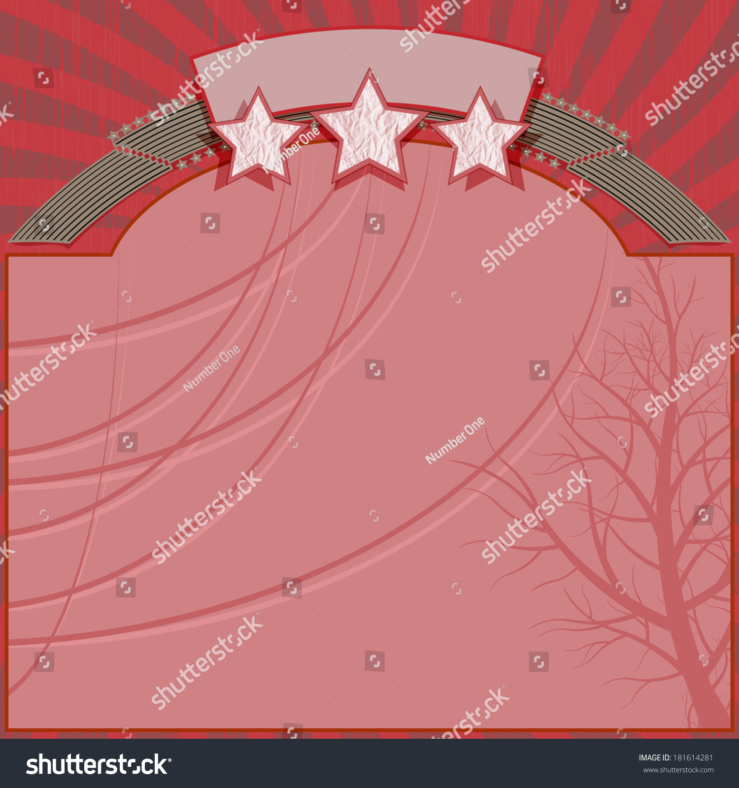 Vector Oldfashioned Banner Stock Vector (Royalty Free) 181614281 ...