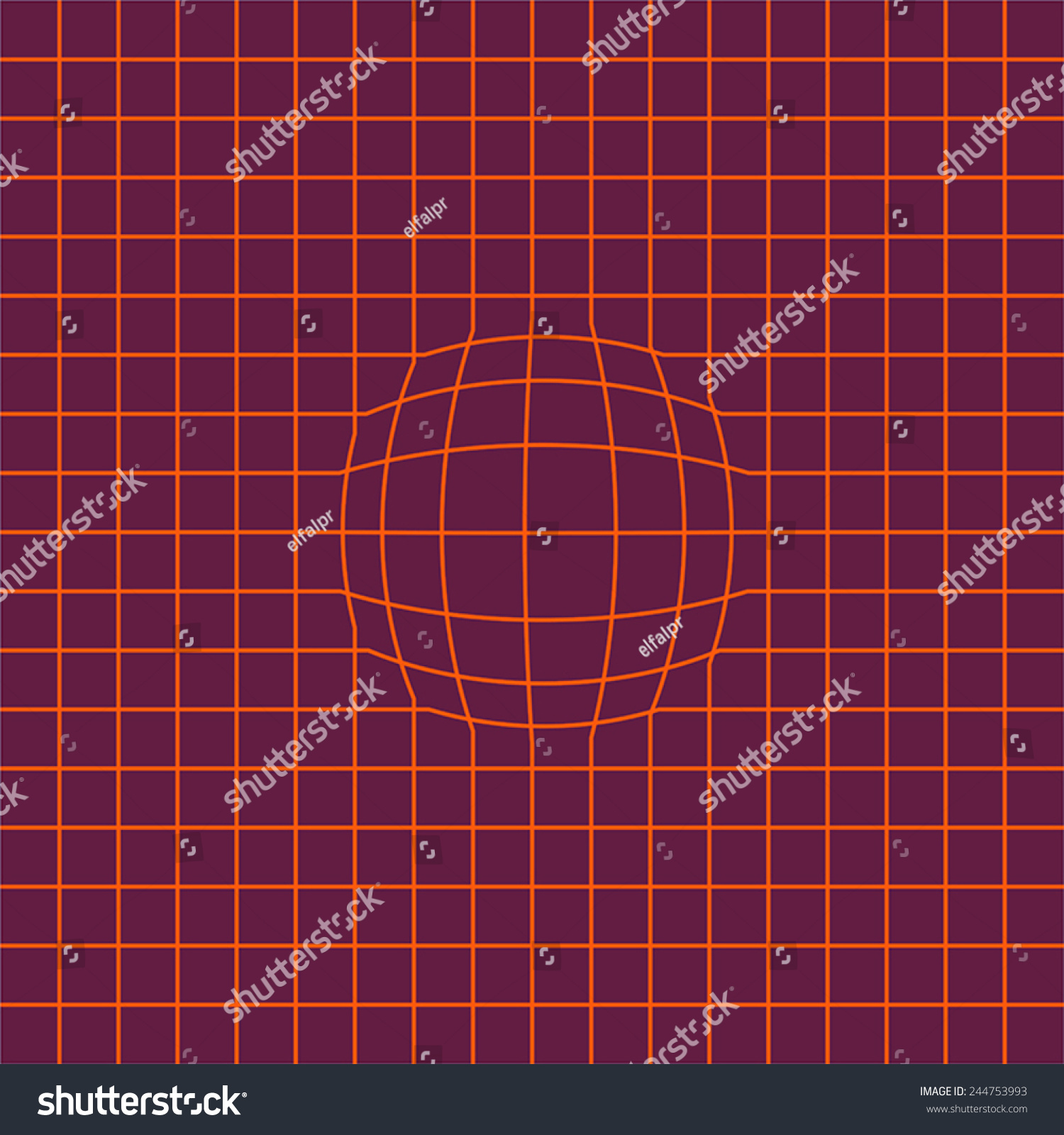 Vector Optical Illusion Vibration Graphic Stock Vector (Royalty Free ...
