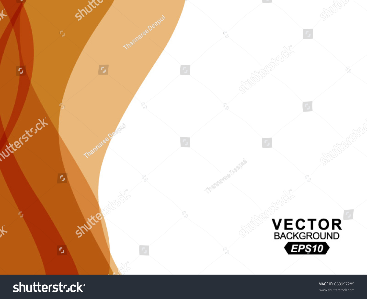 Vector Orange Background Graphic Message Board Stock Vector (Royalty ...
