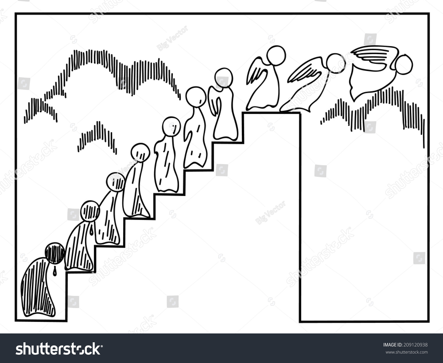 Vector Path Spiritual Teaching Stock Vector (Royalty Free) 209120938 ...