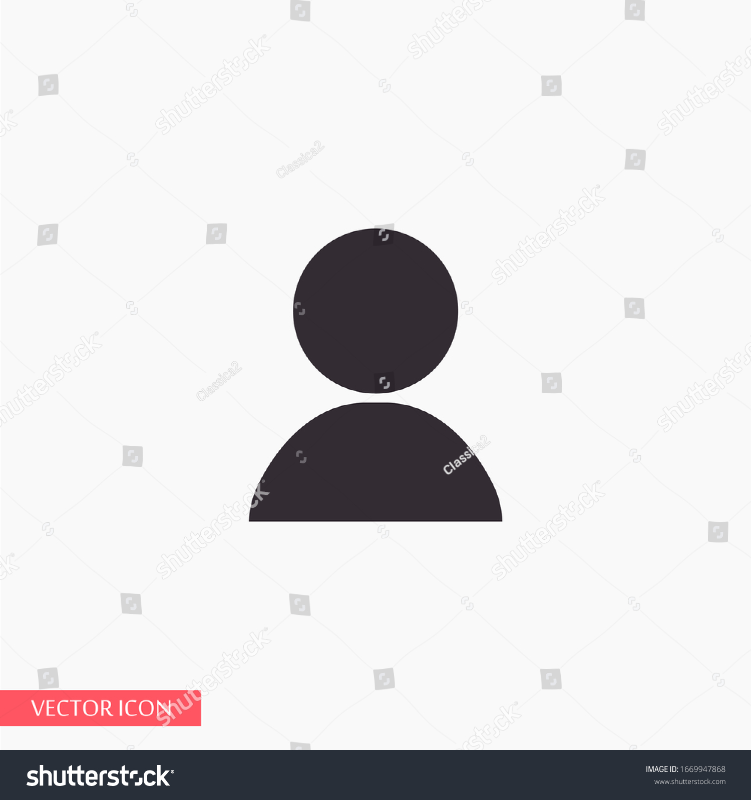 Vector People Icon Design 10 Eps Stock Vector (Royalty Free) 1669947868