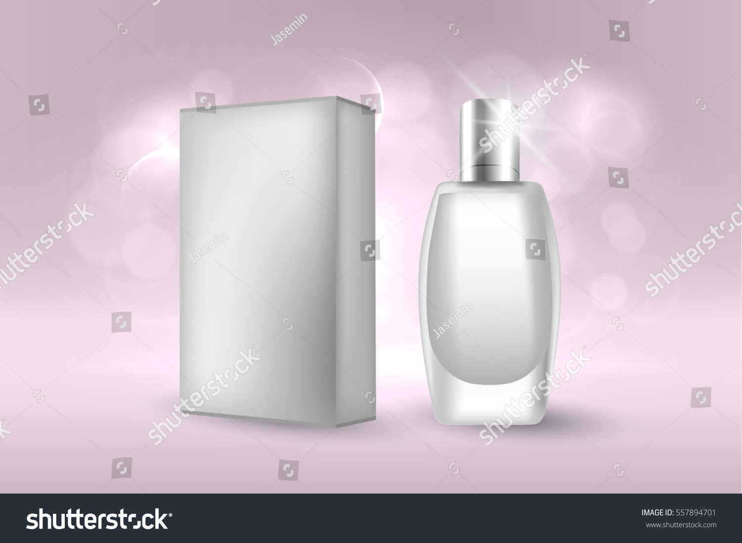 Vector Perfume Bottleperfume Spray Bottle Design Stock Vector (Royalty ...