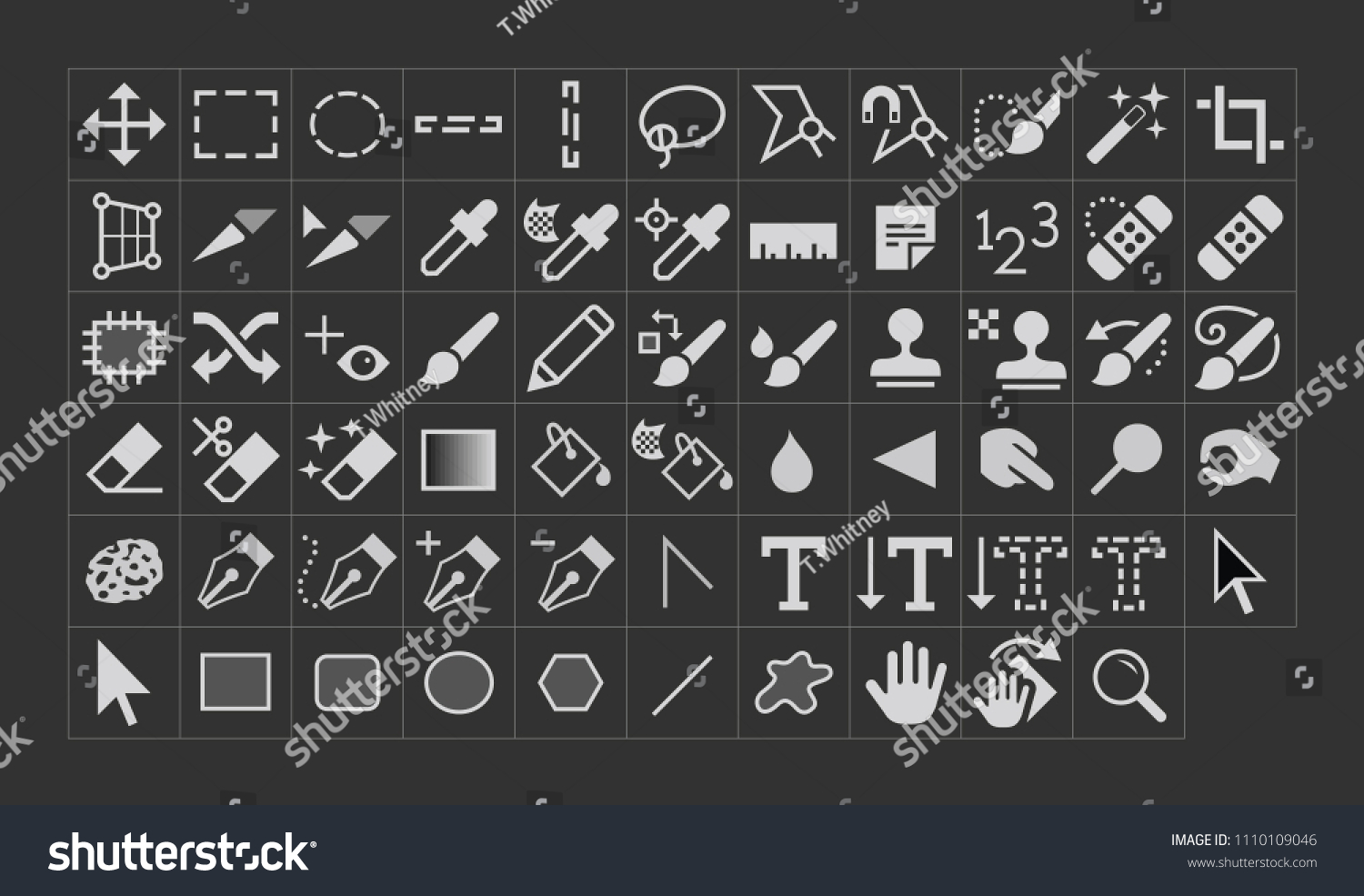 354 Photoshop tools icons Images, Stock Photos & Vectors | Shutterstock