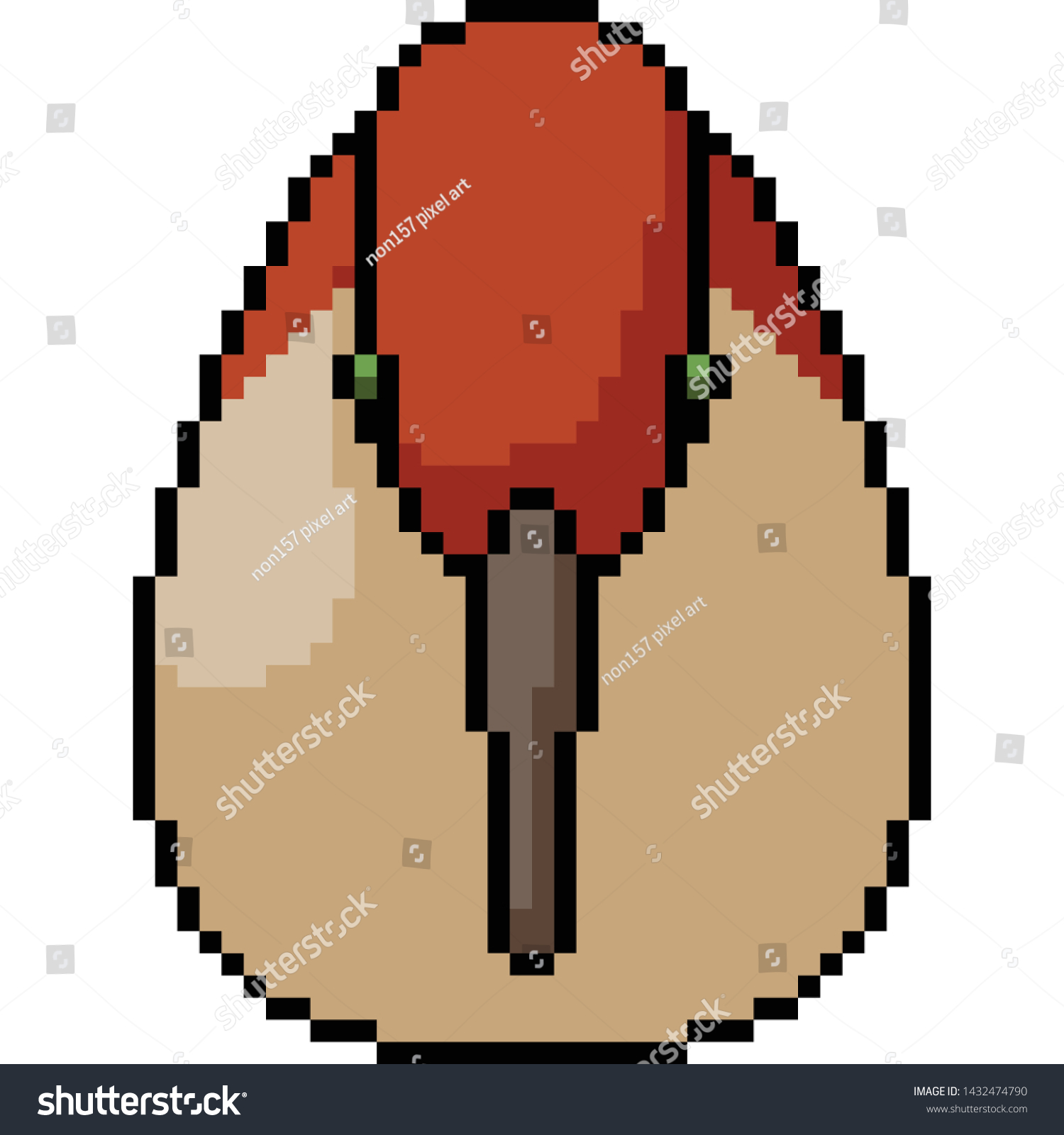 Vector Pixel Art Bird Isolated Cartoon: เวกเตอร์สต็อก (ปลอดค่าลิขสิทธิ์ ...
