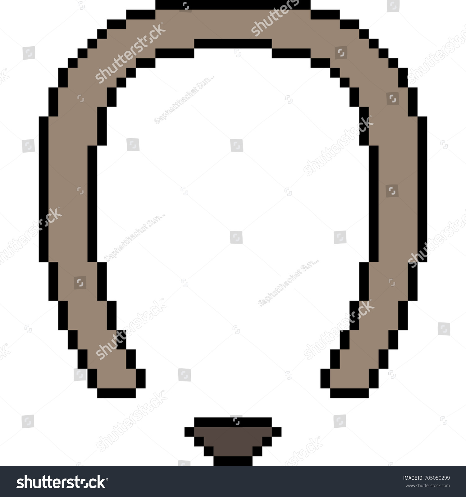 Vector Pixel Art Footprint Isolated: เวกเตอร์สต็อก (ปลอดค่าลิขสิทธิ์ ...