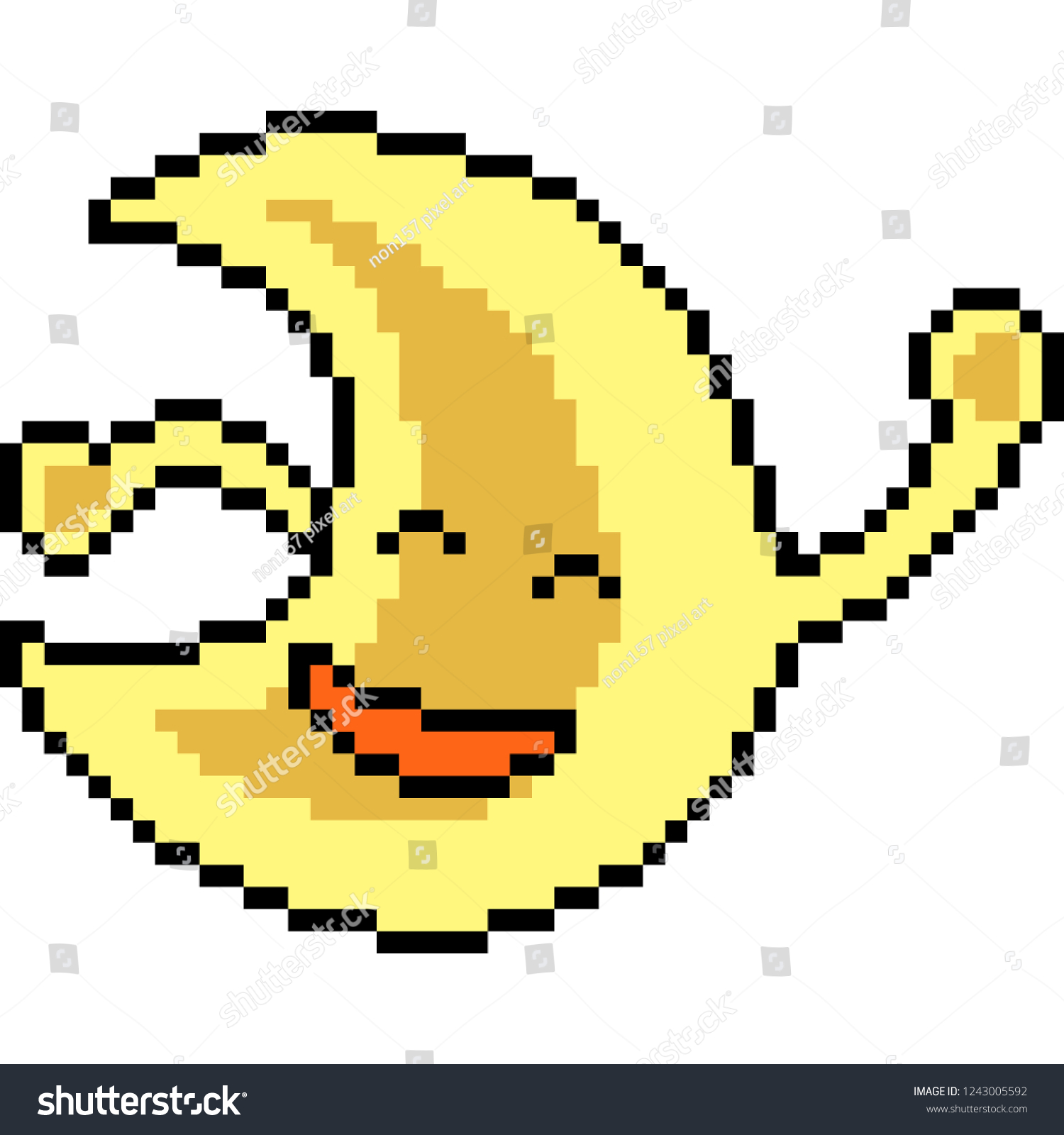 Vector Pixel Art Moon Isolated Cartoon: Vector có sẵn (miễn phí bản ...