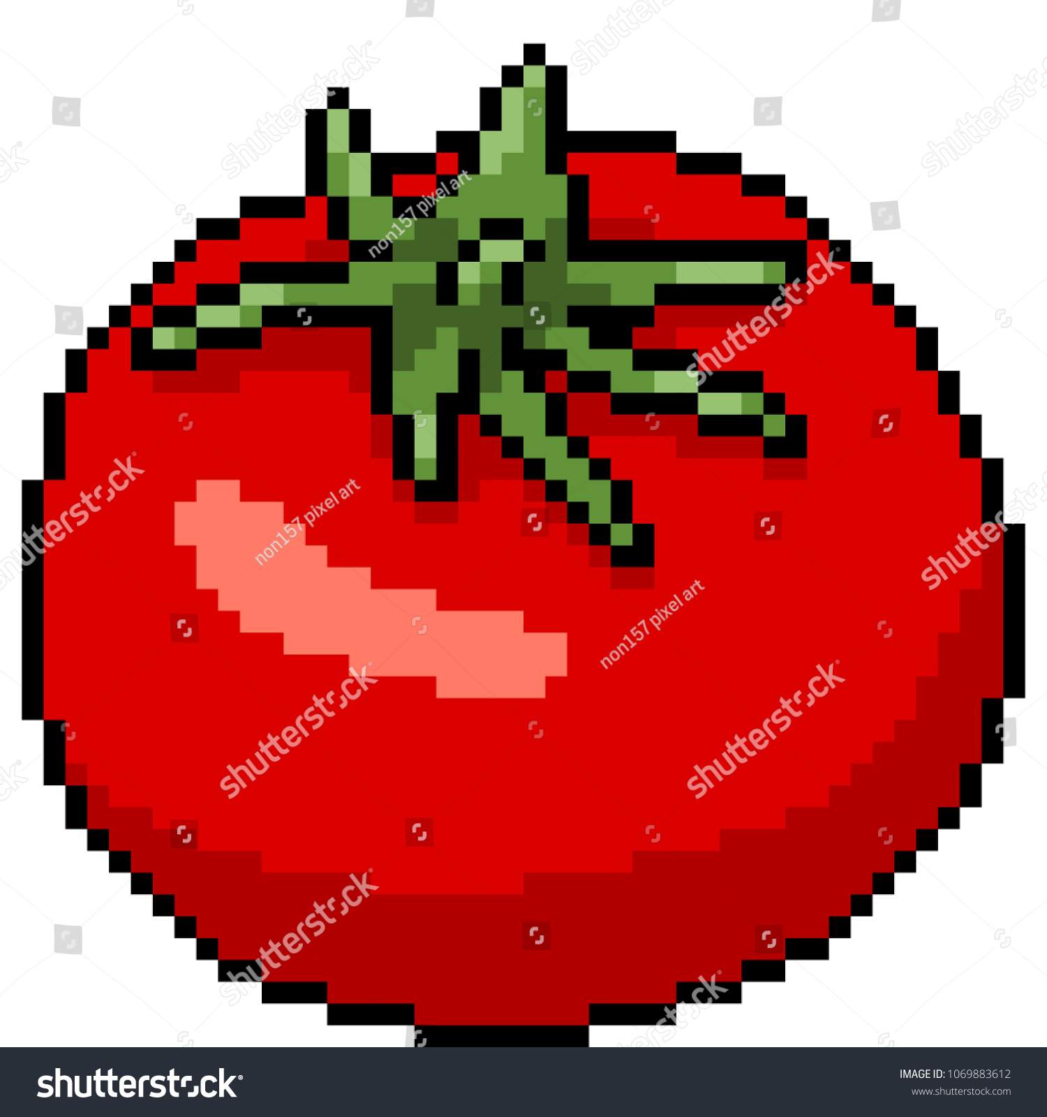 763 Pixel art tomato Images, Stock Photos & Vectors | Shutterstock