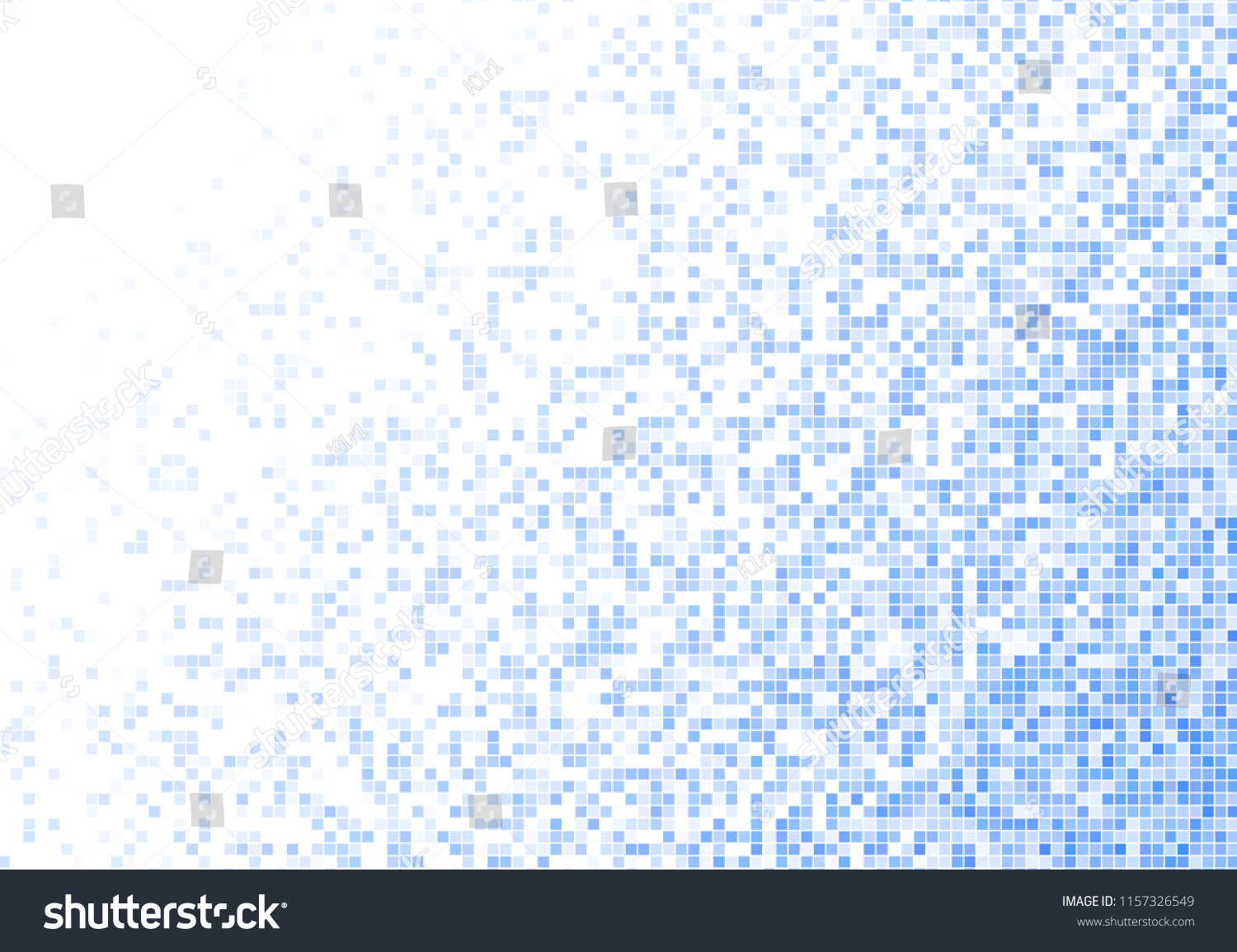 Vector Pixel Background Bluewhite Gradient Backdrop Stock Vector ...
