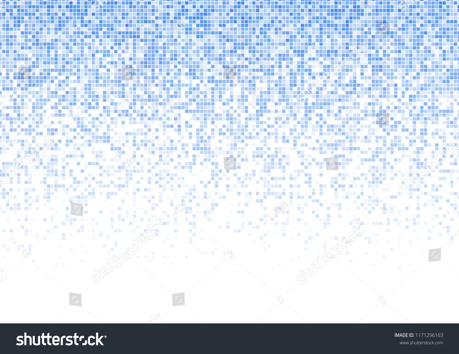 Vector Pixel Background Bluewhite Gradient Backdrop Stock Vector ...