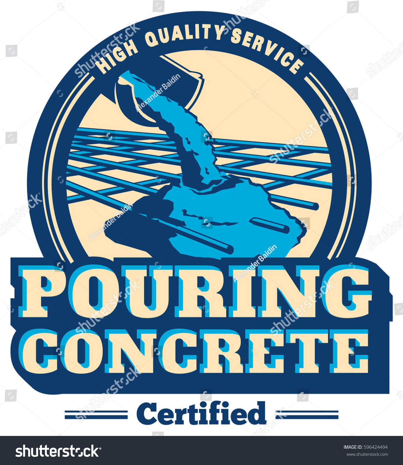2,799 Builder concrete logo Stock Illustrations, Images & Vectors ...