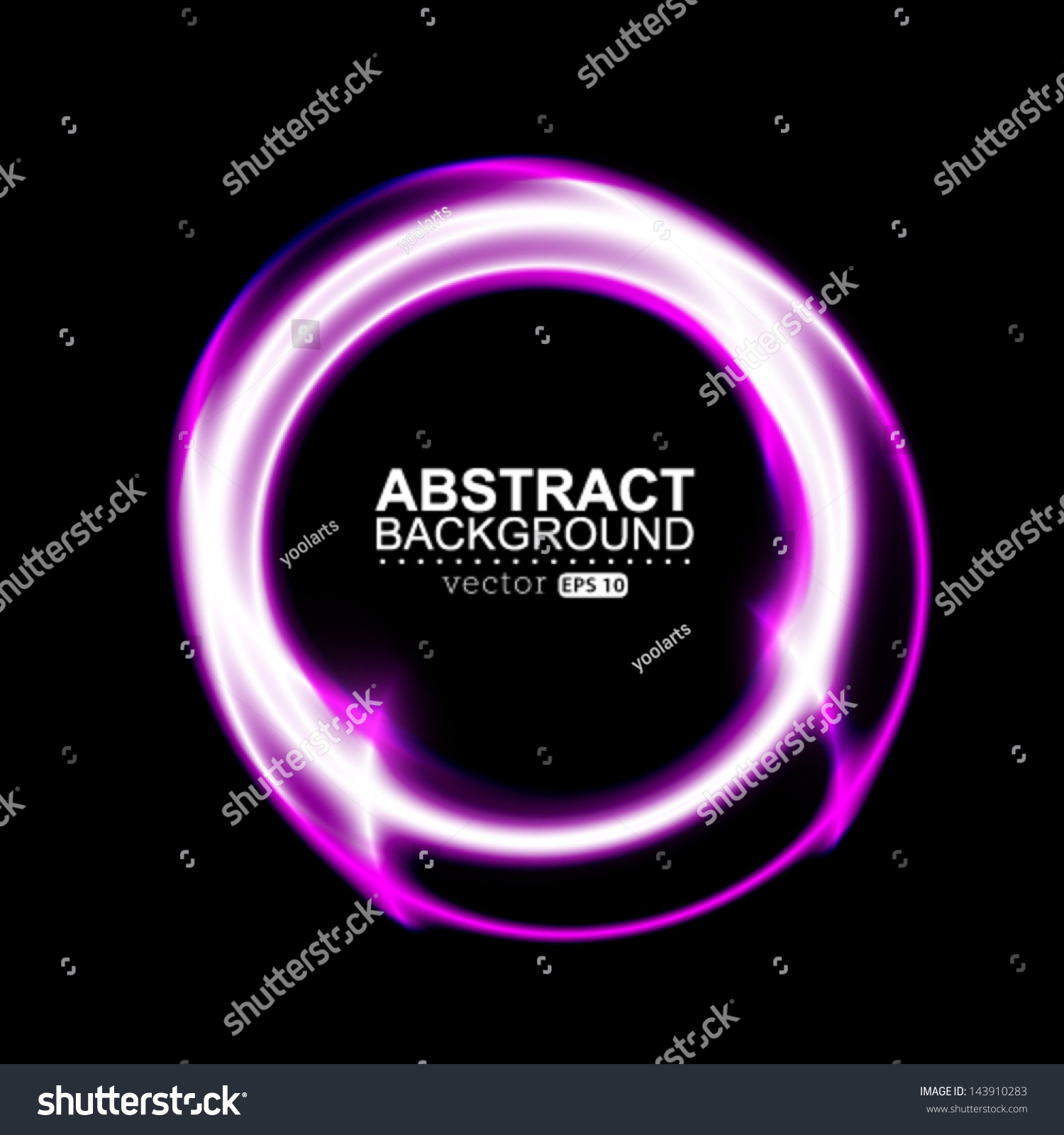 Vector Purple Light Digital Circle, Design Template. - 143910283 ...