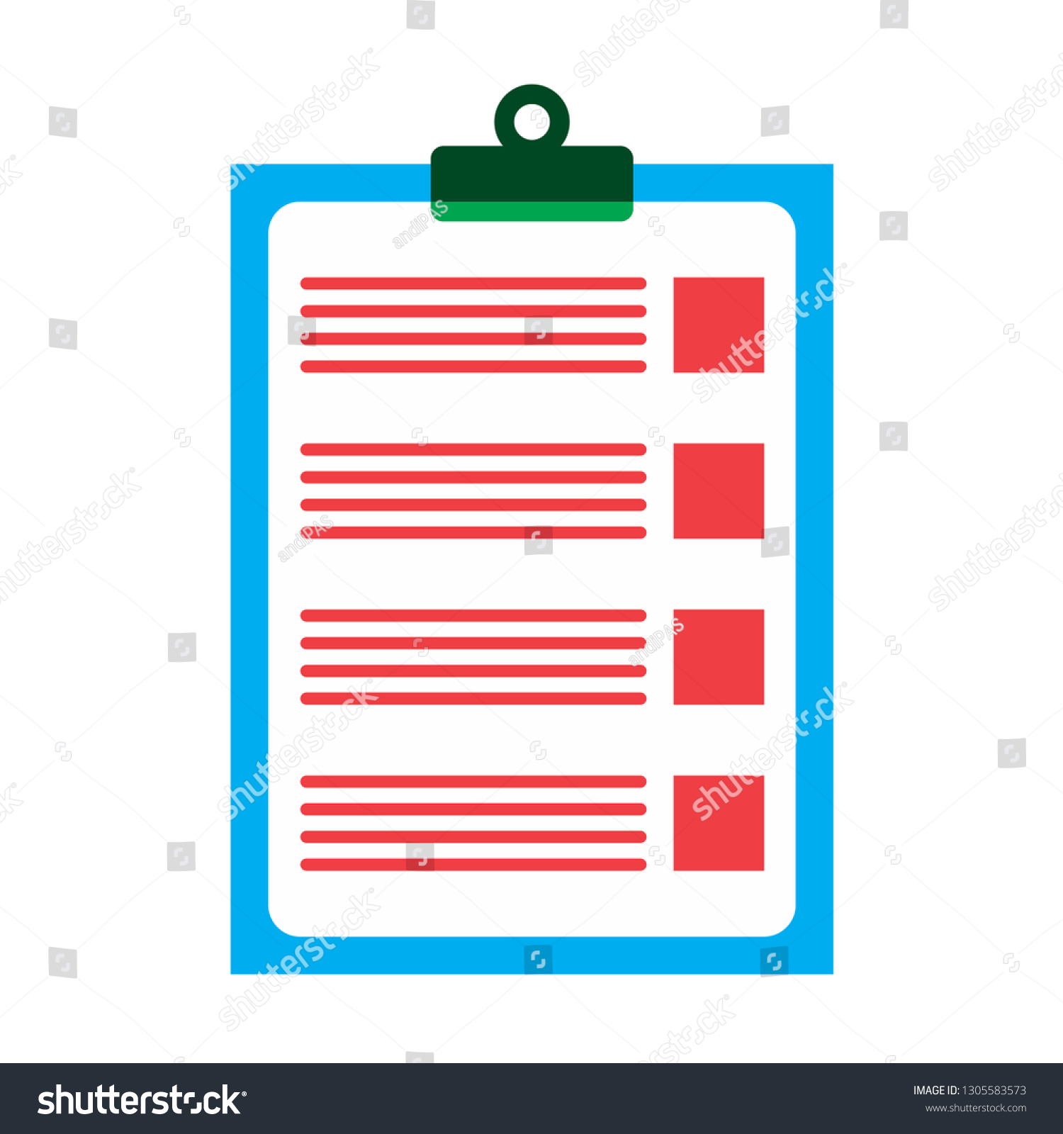 Vector Questionnaire Checklist Survey Clipboard Vector Stock Vector ...