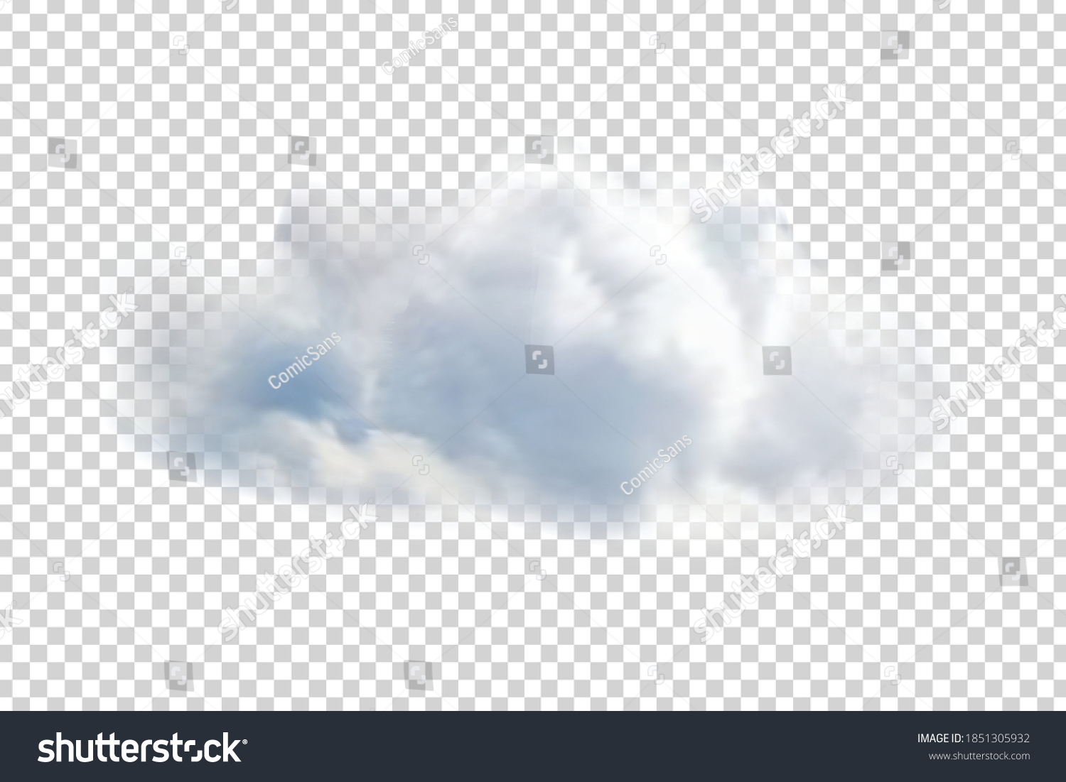 Vector Realistic Isolated Cloud Template Decoration Stock Vector ... Vector Realistic Isolated Cloud Template Decoration Stock Vector ...