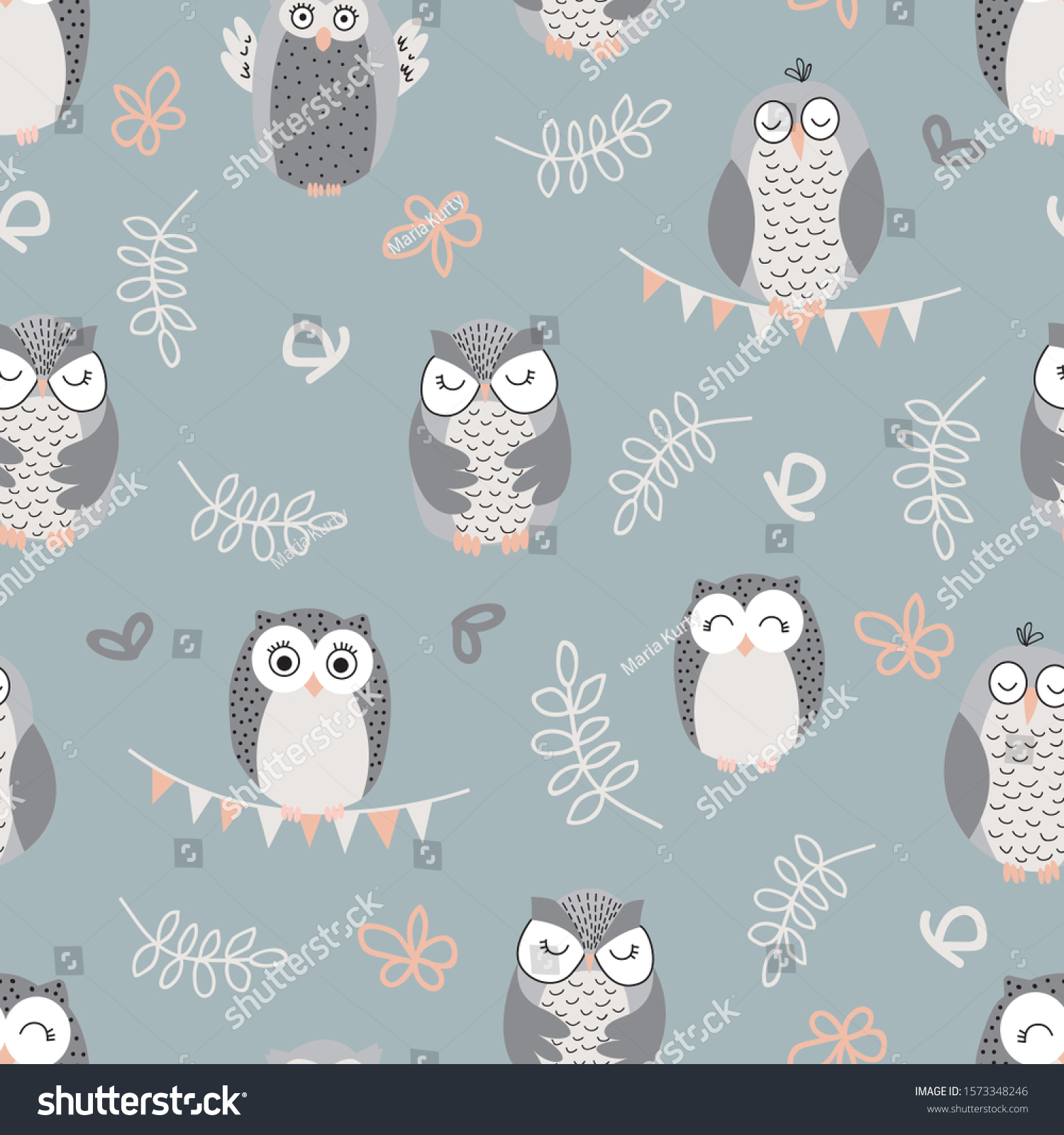 45,175 Cute owl patterns Images, Stock Photos & Vectors | Shutterstock