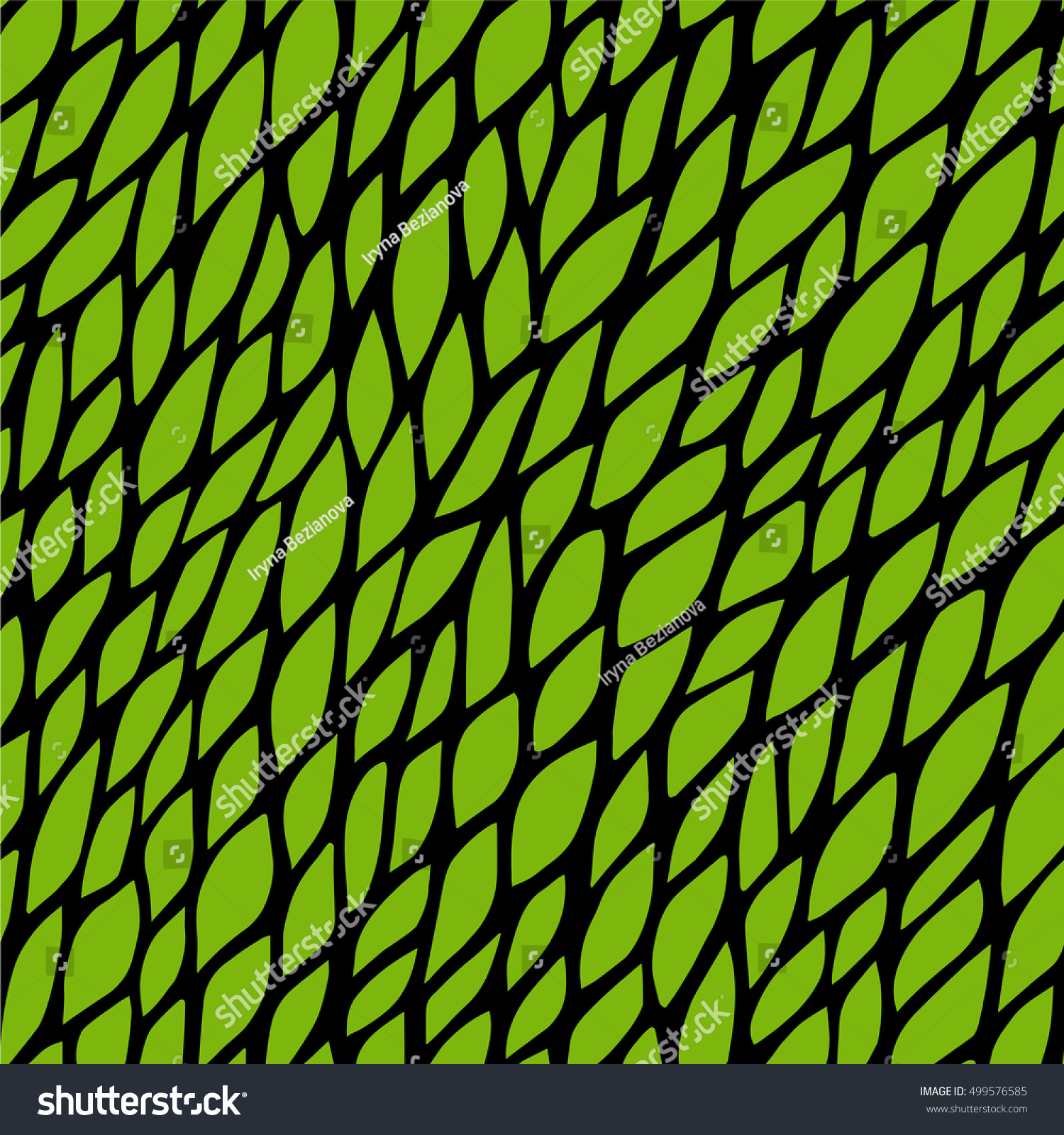 Vector Repeating Seamless Green Texture Stock Vector (Royalty Free ...