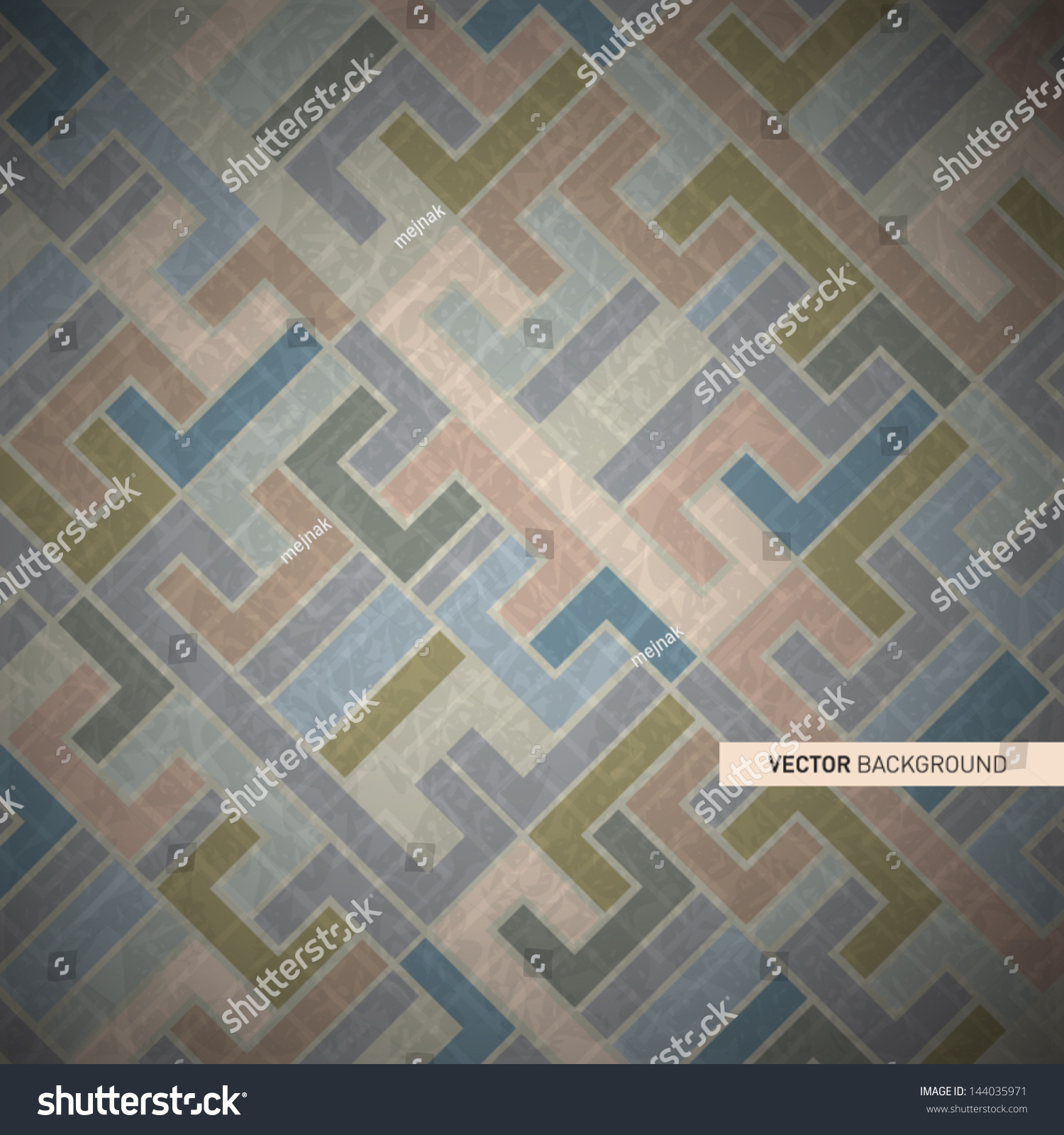 Vector Retro Background Stock Vector (Royalty Free) 144035971 ...