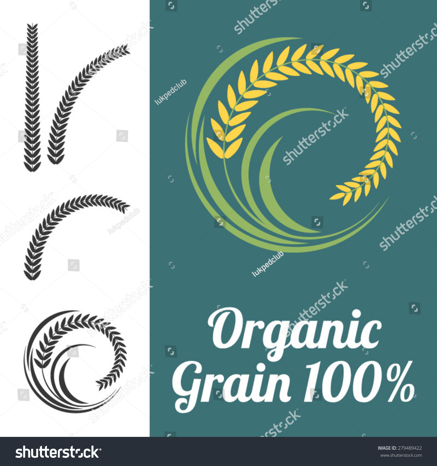 Vector Rice Sign 스톡 벡터 279489422 - Shutterstock