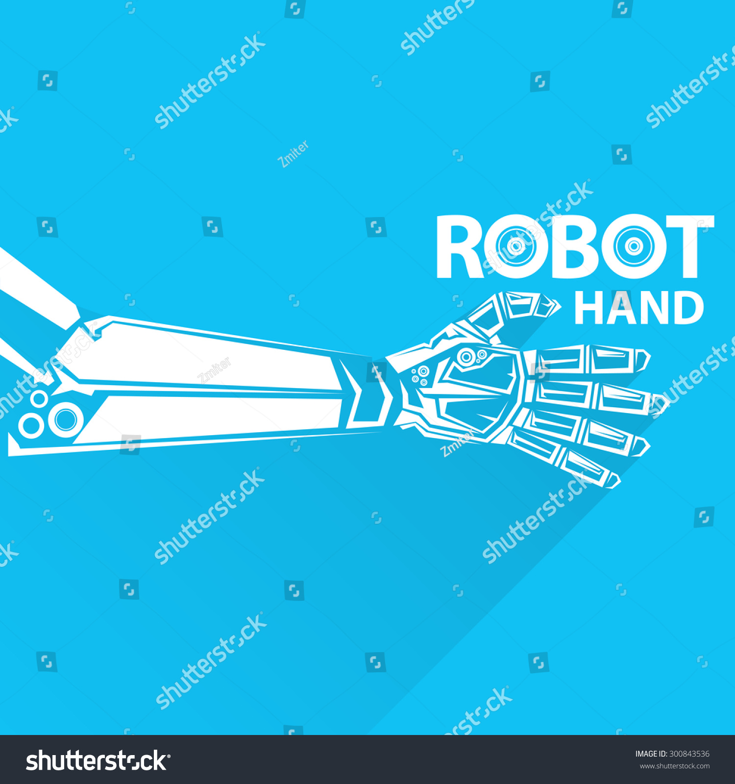 Vector Robotic Arm Symbol Robot Hand: เวกเตอร์สต็อก (ปลอดค่าลิขสิทธิ์ ...