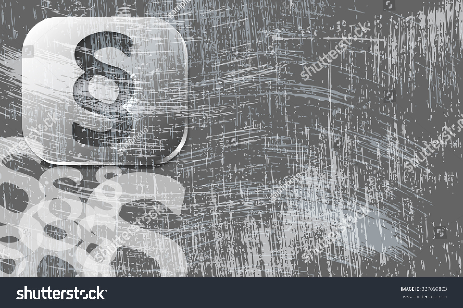 Vector Scratched Background Transparent Paragraph Stock Vector (Royalty ...