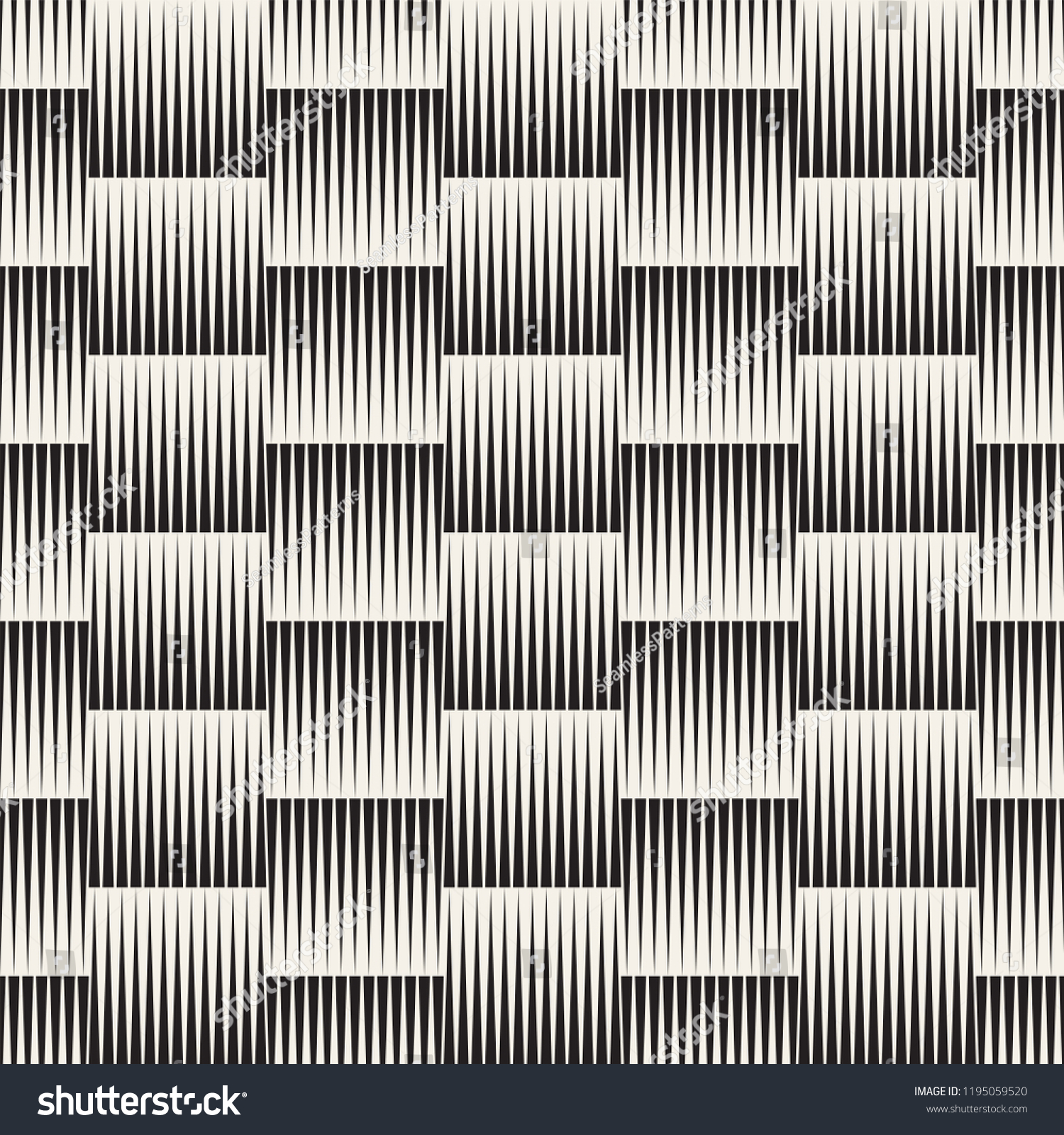 Vector Seamless Lines Mosaic Pattern Modern Stock Vector (Royalty Free ...