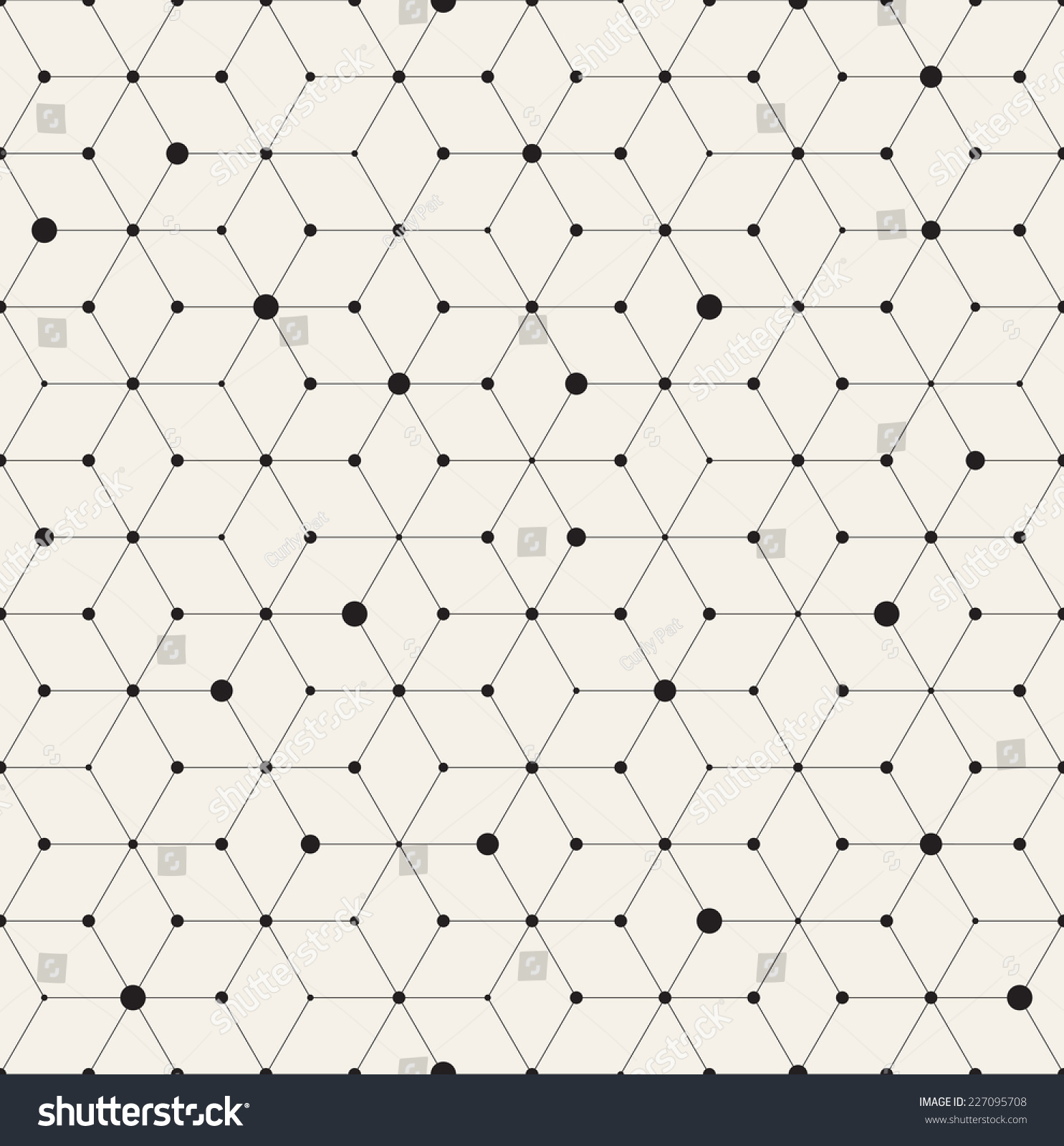 Vector Seamless Pattern Modern Stylish Texture Stock Vector (Royalty ...