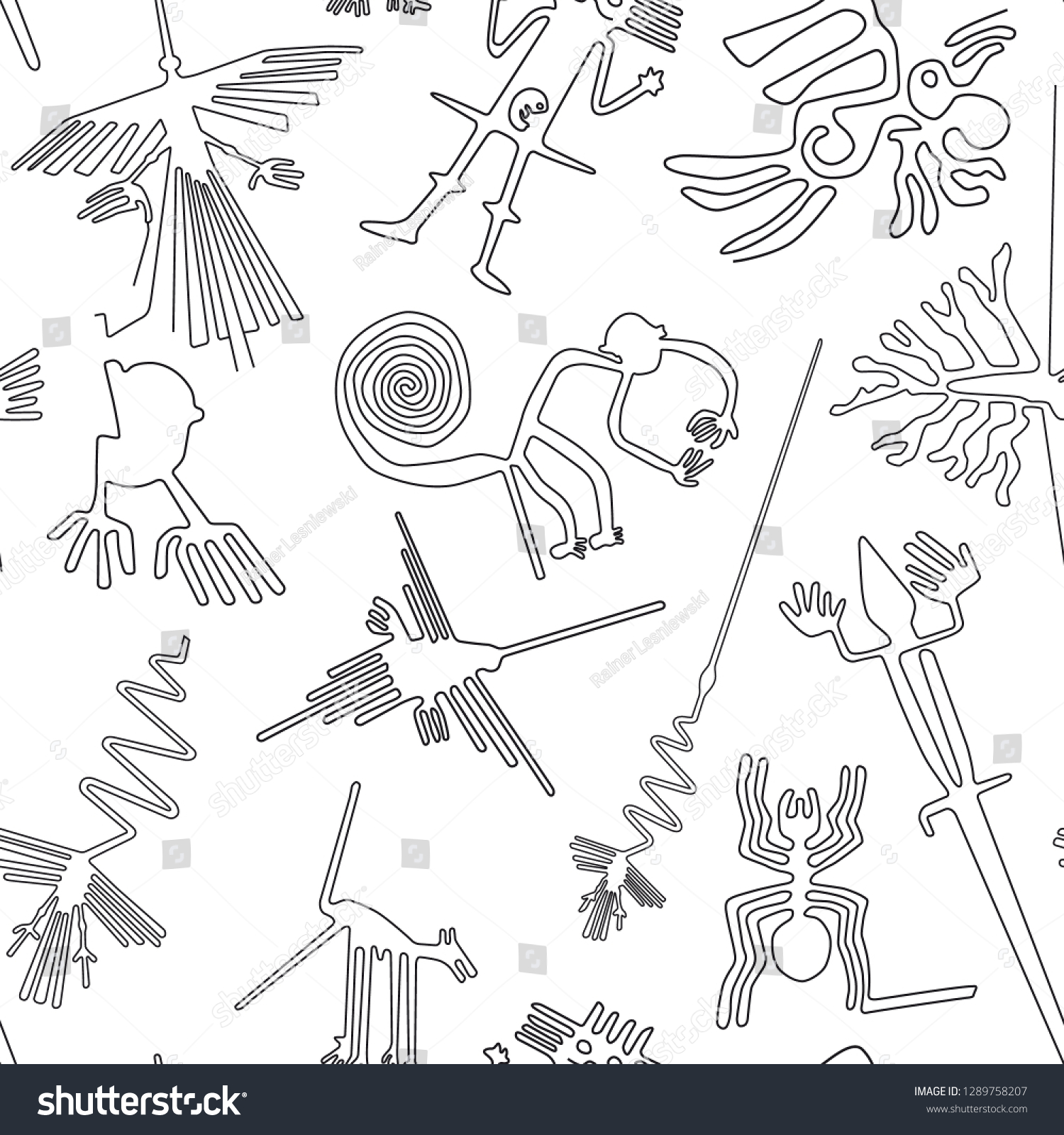 114 vectores de Lineas de nazca - Vectores, imágenes y arte vectorial ...