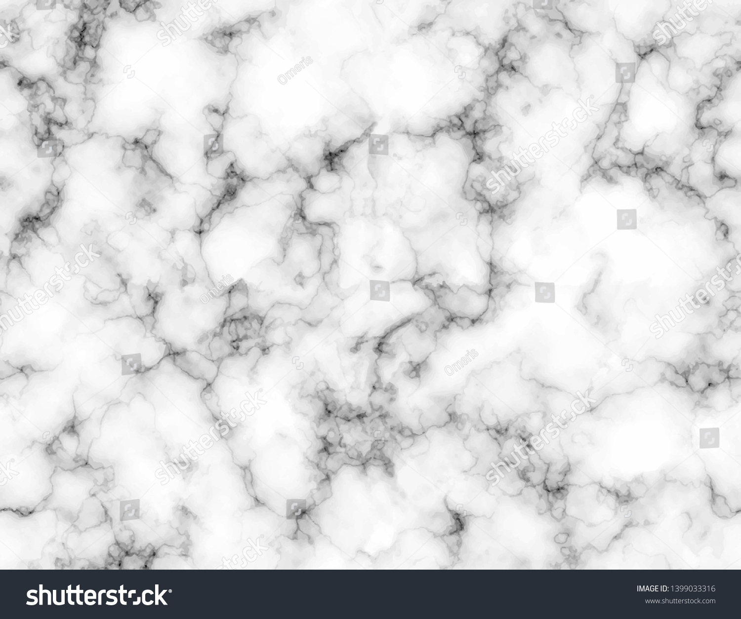Vector Seamless Pattern Realistic White Marble Stock Vector (Royalty ...