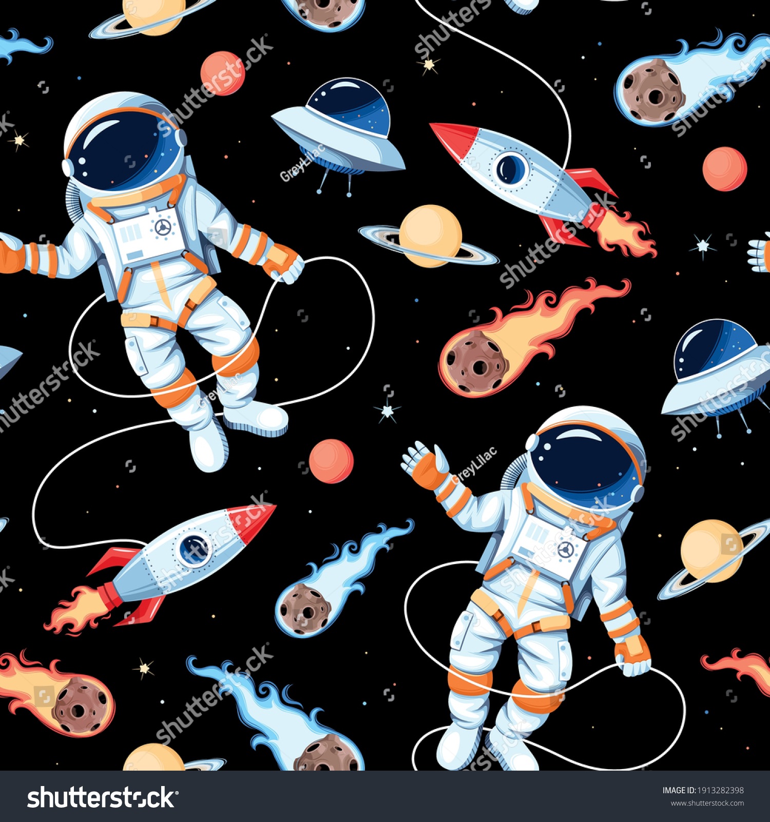 21,451 Astronaut pattern Images, Stock Photos & Vectors | Shutterstock