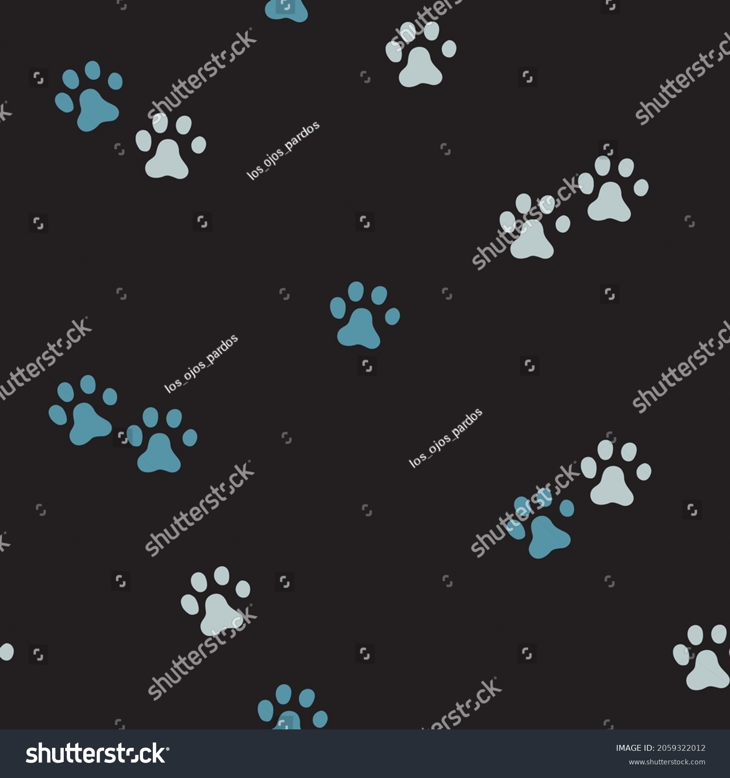6,685 Blue dog footprint Images, Stock Photos & Vectors | Shutterstock