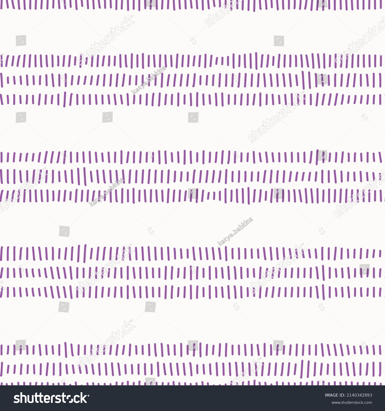 Vector Seamless Pattern Purple Dashes On Stock Vector (Royalty Free ...
