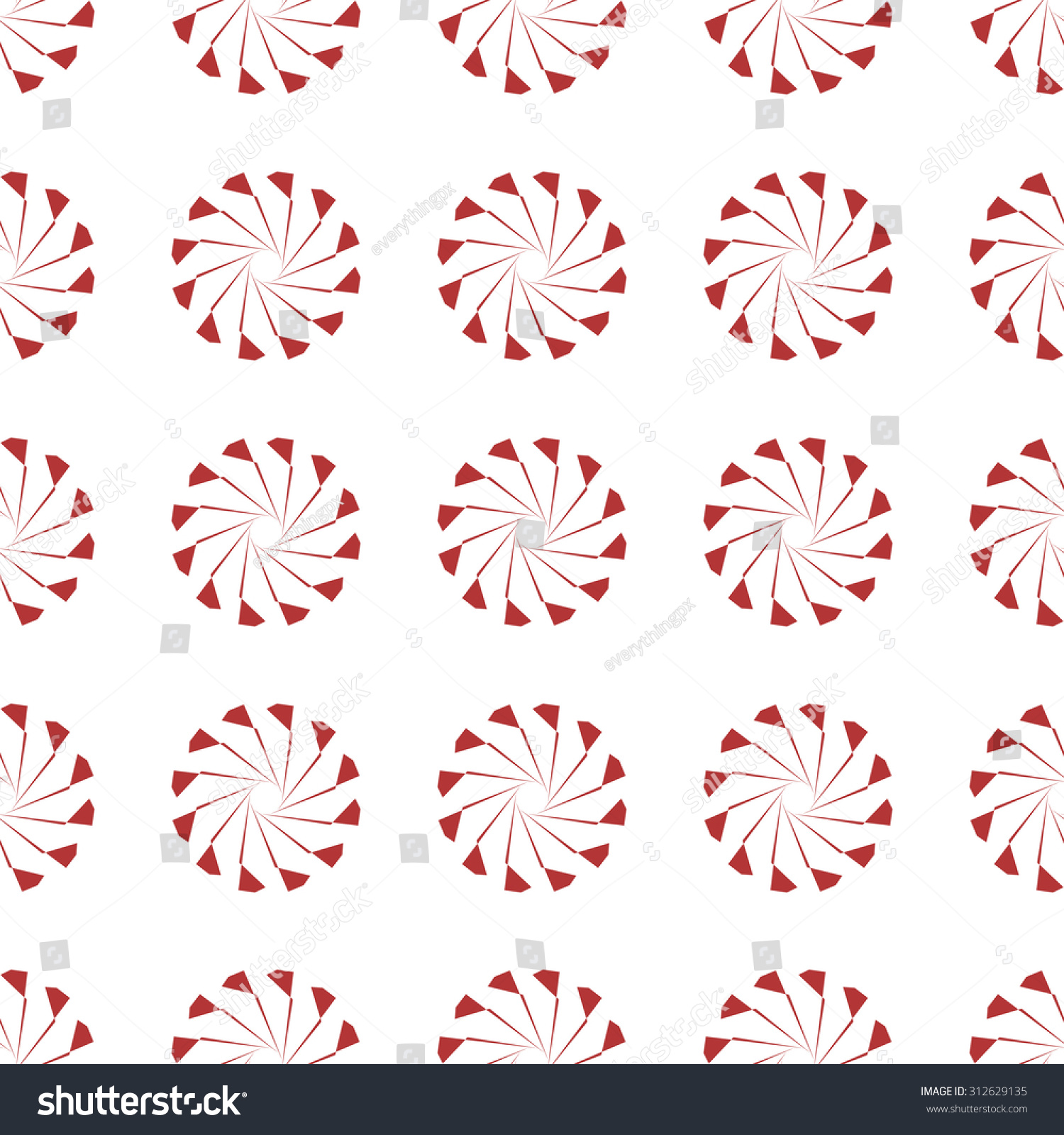 Vector Seamless Pattern Twelvepointed Star Collection Stock Vector ...