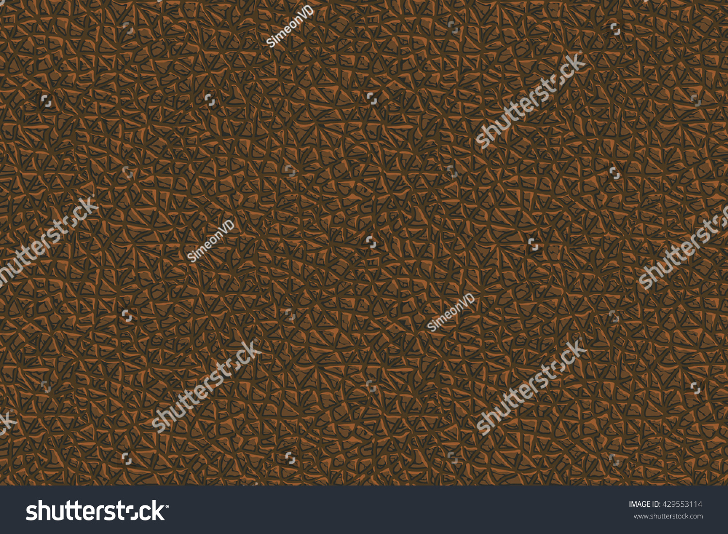 Vector Seamless Realistic Leather Texture Dark Stock Vector (Royalty ...