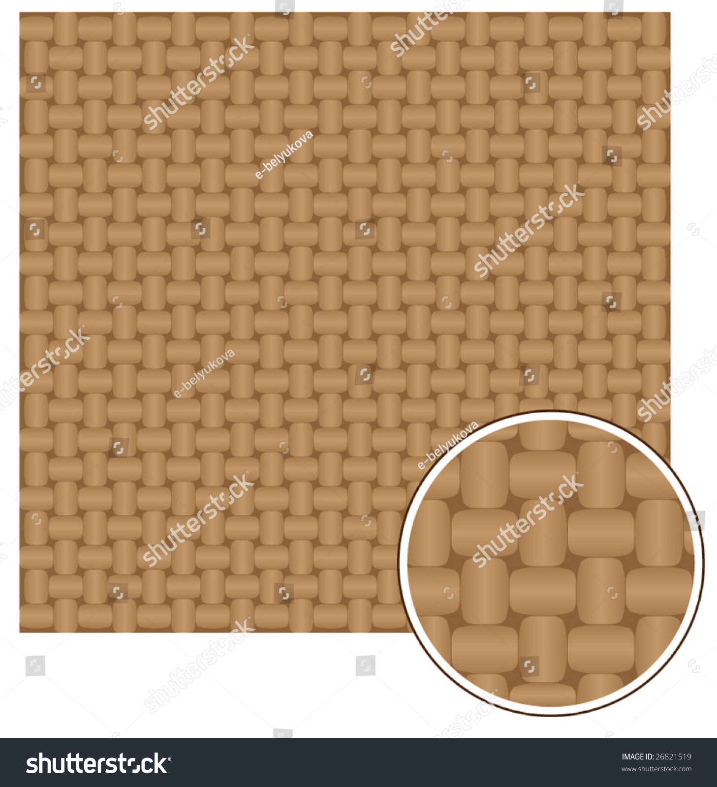 Vector Seamless Texture Intertwined Strings Stock Vector (Royalty Free ...