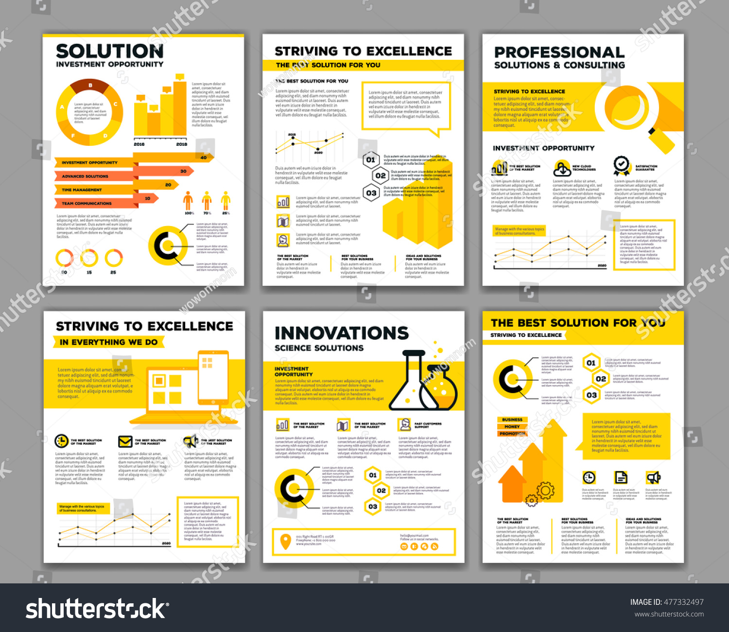 개체 차트 그래프 아이콘 머리글 흰색 스톡 벡터로열티 프리 477332497 Shutterstock