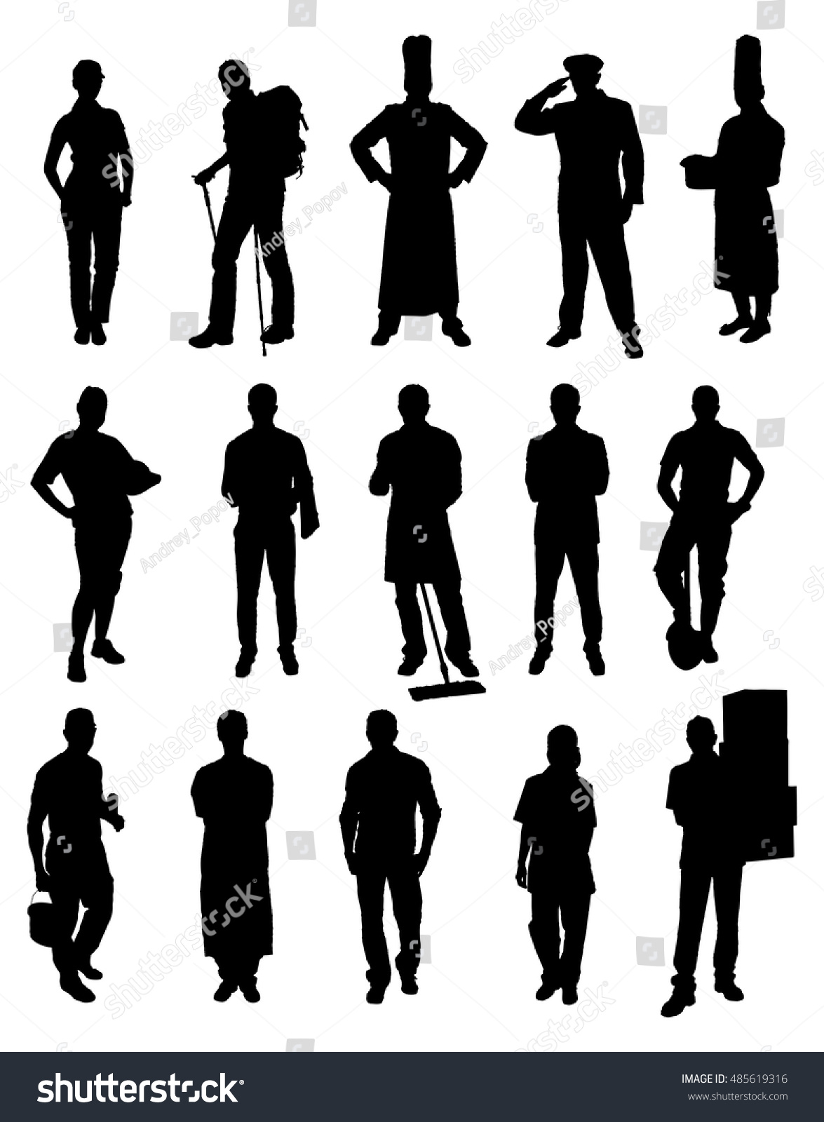 68,198 Silhouette profession Images, Stock Photos & Vectors | Shutterstock