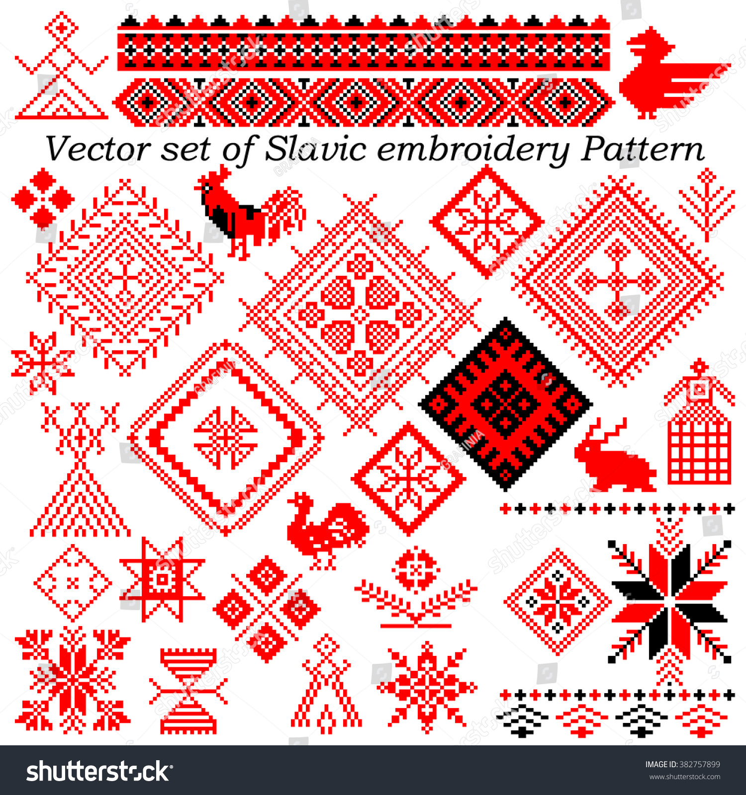 Vector Set Patterns Slavic Embroidery 28: เวกเตอร์สต็อก (ปลอดค่า ... Vector Set Patterns Slavic Embroidery 28: เวกเตอร์สต็อก (ปลอดค่า ...