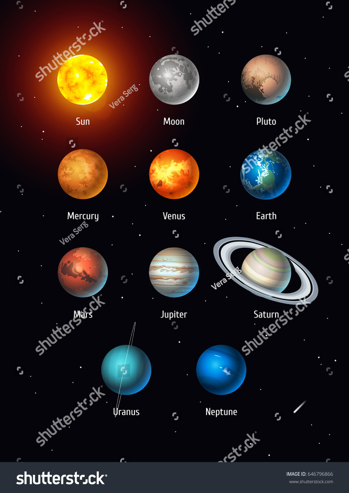 Planets Stock Vectors, Images & Vector Art | Shutterstock