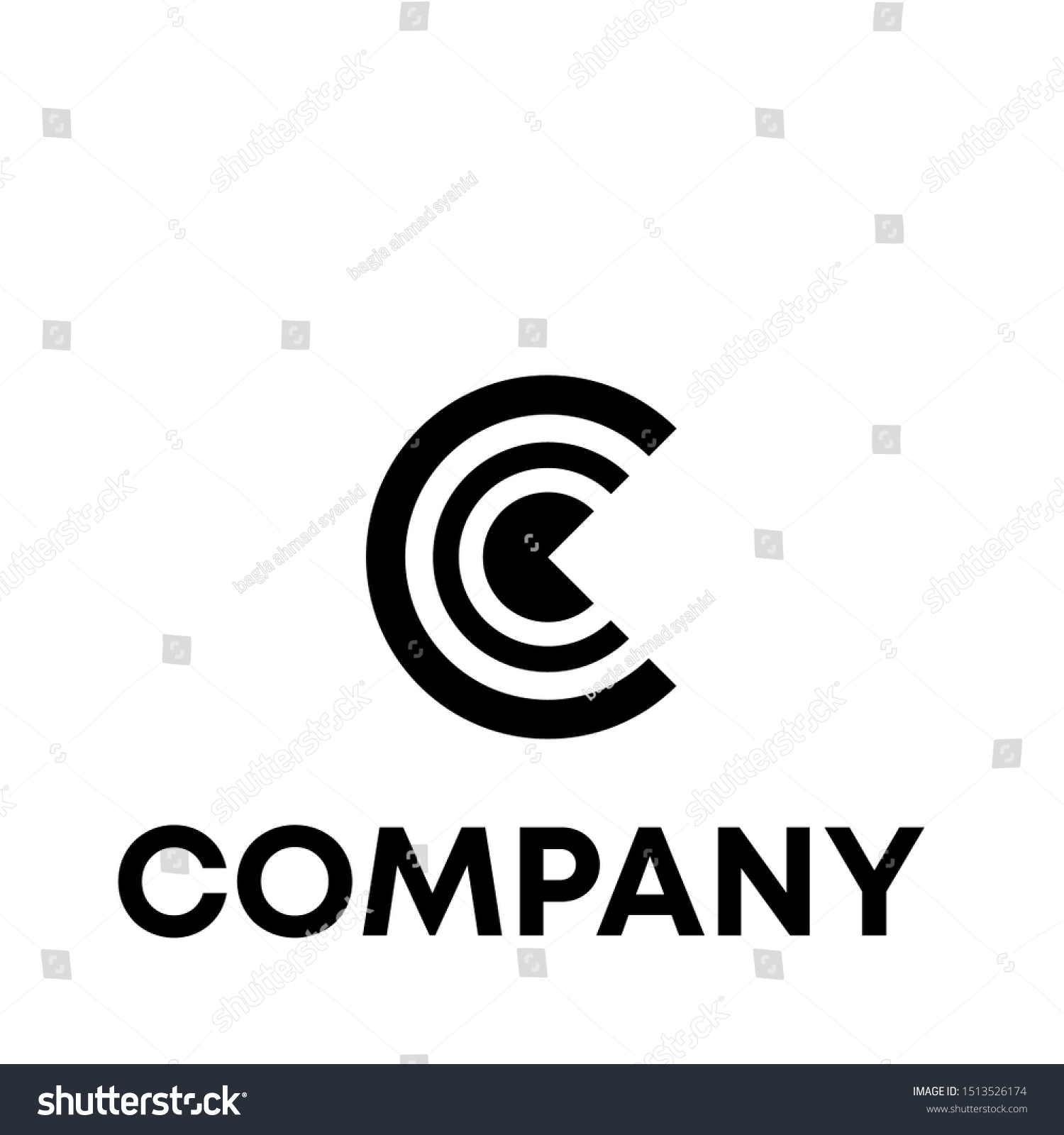 Vector Shape C Logo Variations Beautiful Stock Vector (Royalty Free ...