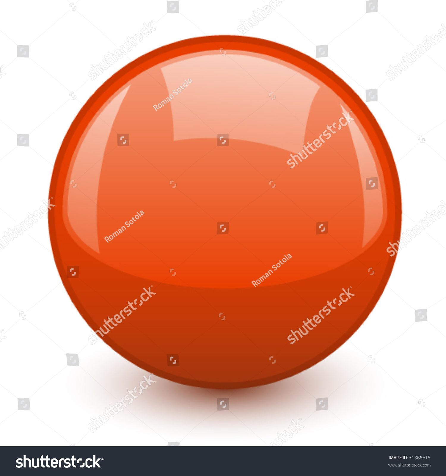 Vector Shiny Sphere Stock Vector (Royalty Free) 31366615 | Shutterstock