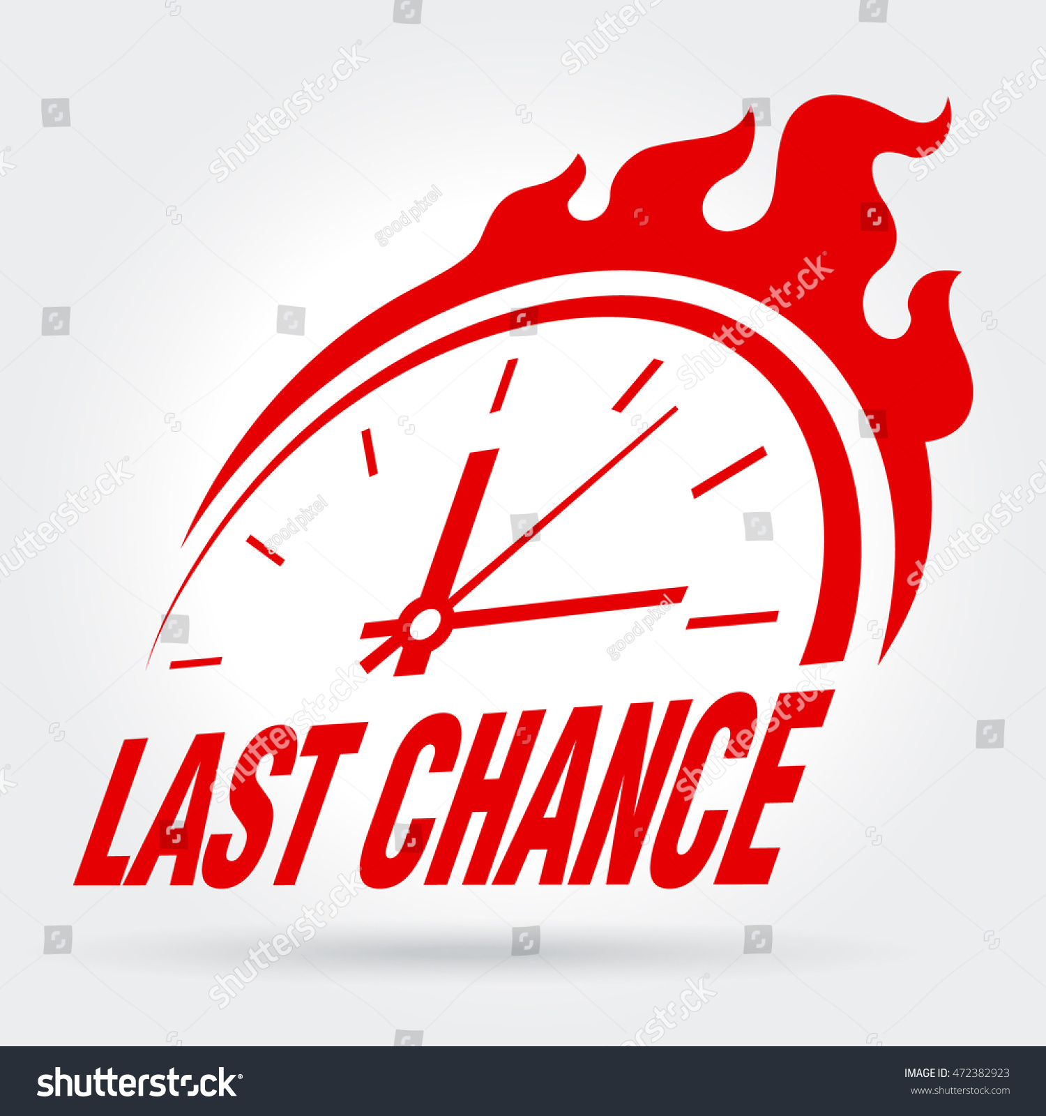 Vector Sign Last Chance Stock Vector 472382923 - Shutterstock
