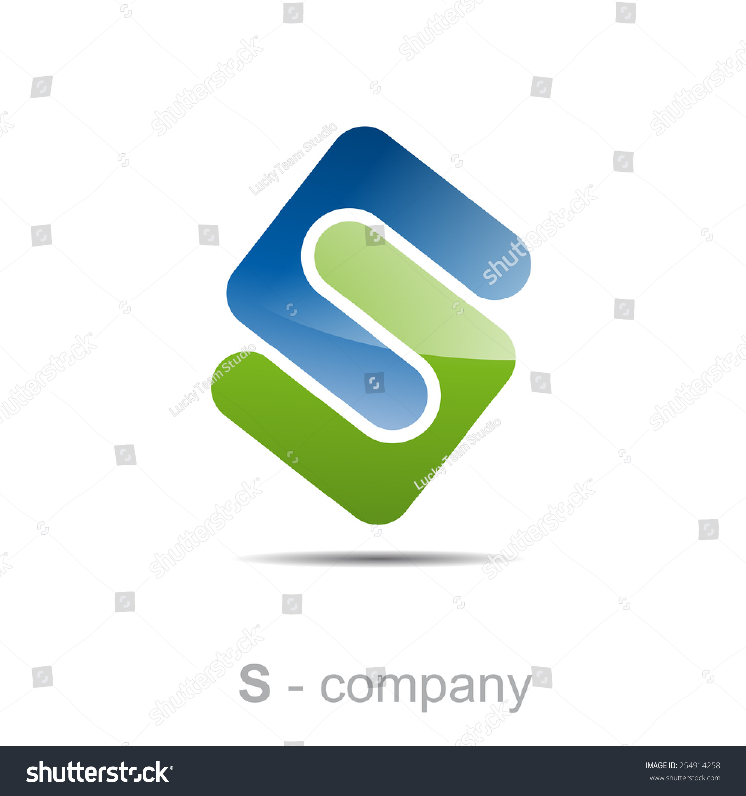 Vector Sign Letter S Environment Stock Vector (Royalty Free) 254914258 ...