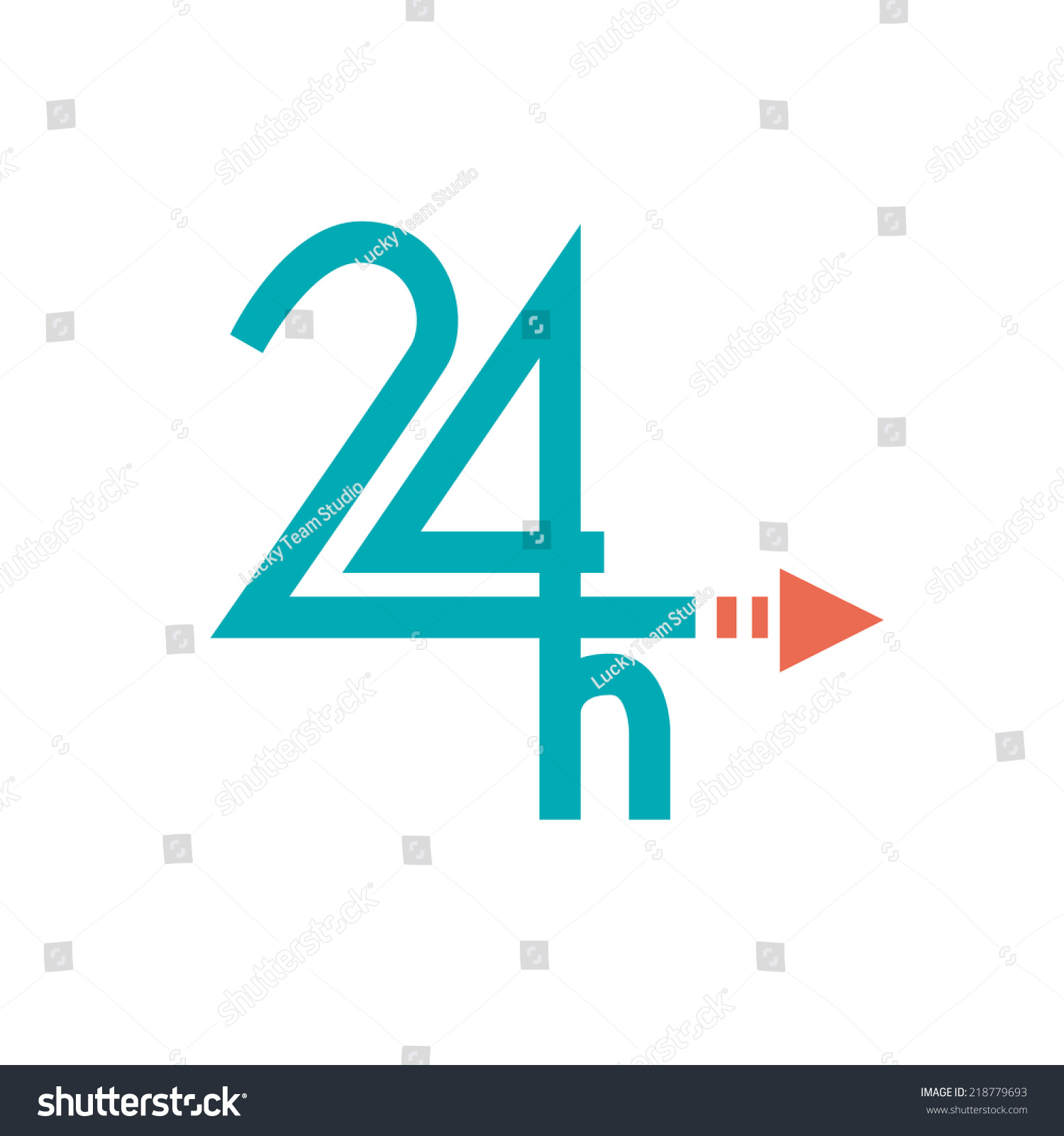 Vector Sign Shipping 24 Hours Stock Vector (Royalty Free) 218779693 ...