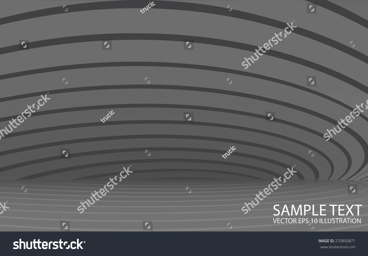 Vector Silver Abstract Curved Lines Reflected Stock Vector (Royalty ...
