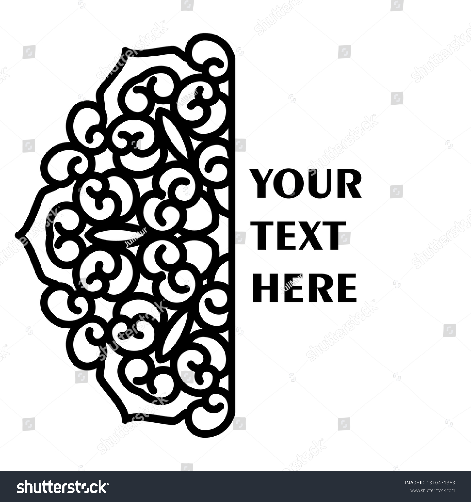 6,200 Half motif Images, Stock Photos & Vectors | Shutterstock