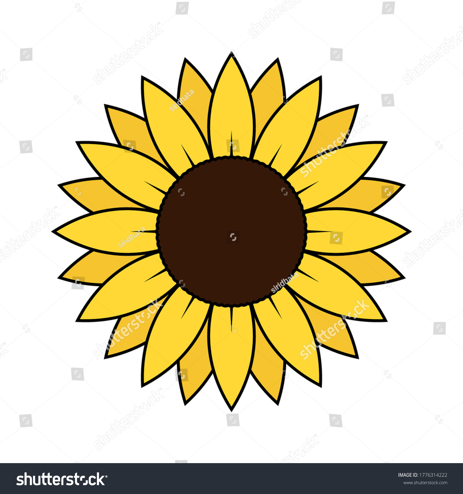 20,518 Simple sunflower Images, Stock Photos & Vectors | Shutterstock