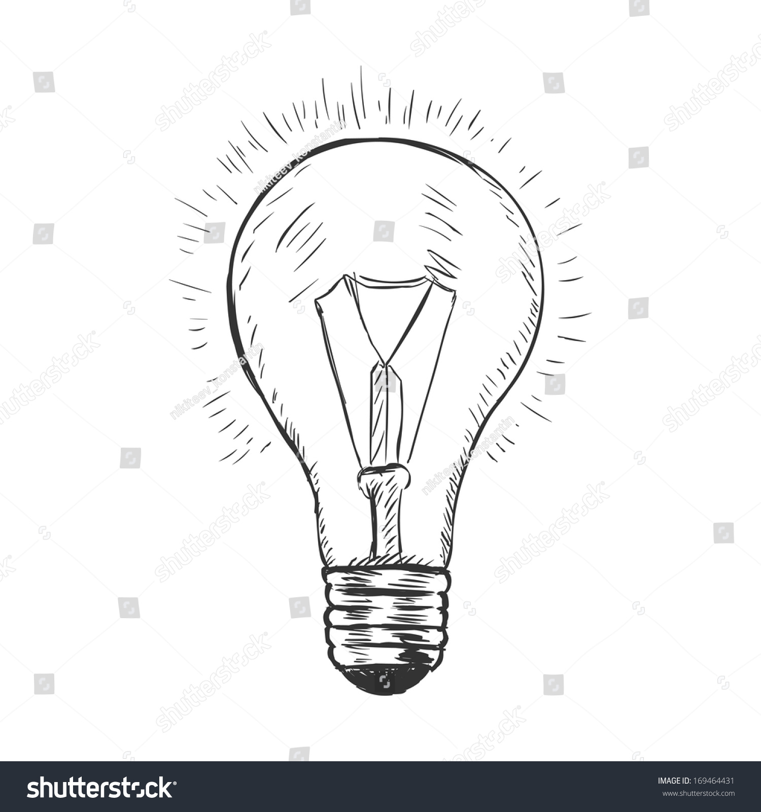 5,043 Pencil sketch lightbulb Images, Stock Photos & Vectors | Shutterstock