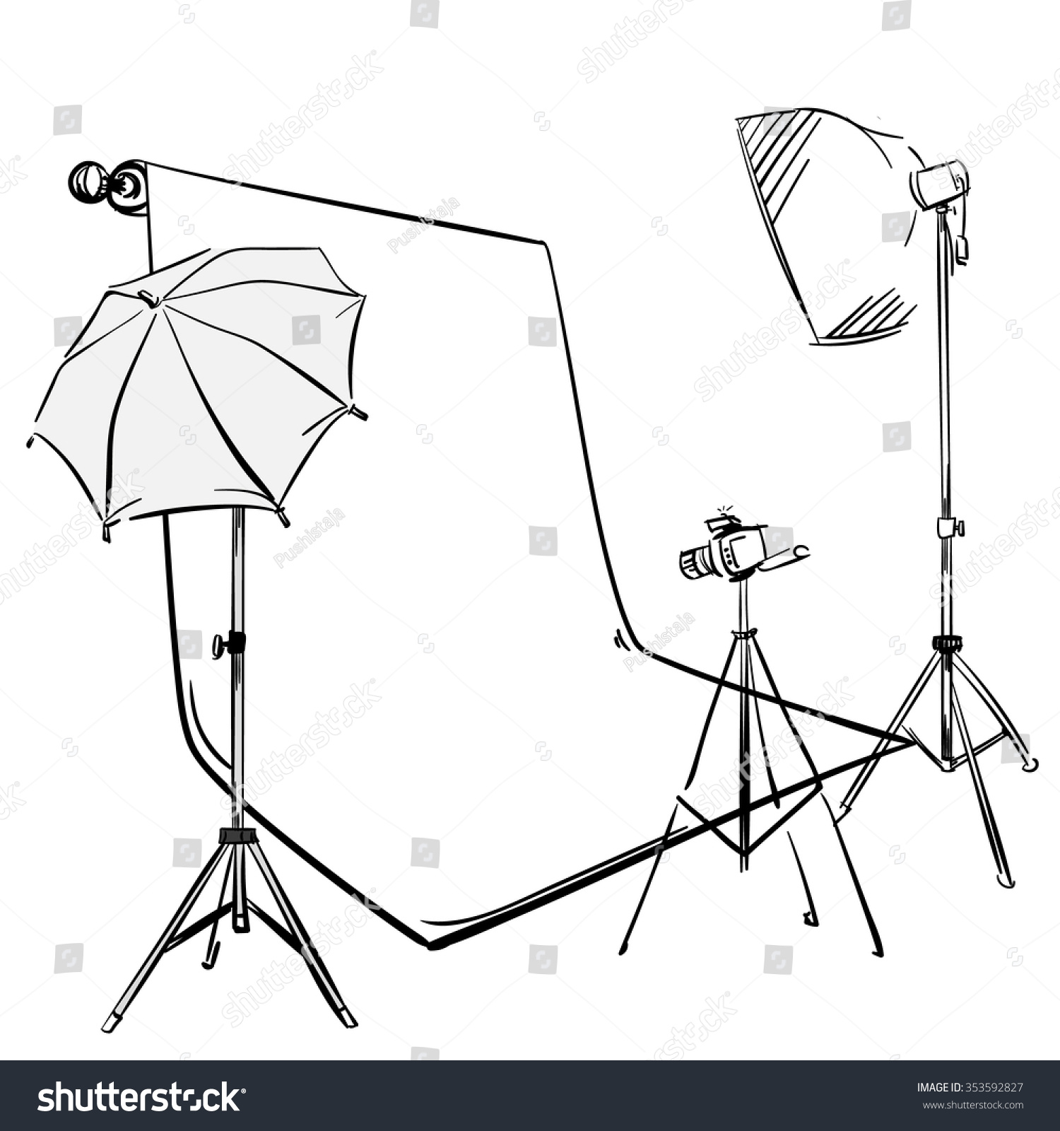 7,537 Photo studio sketch Images, Stock Photos & Vectors | Shutterstock