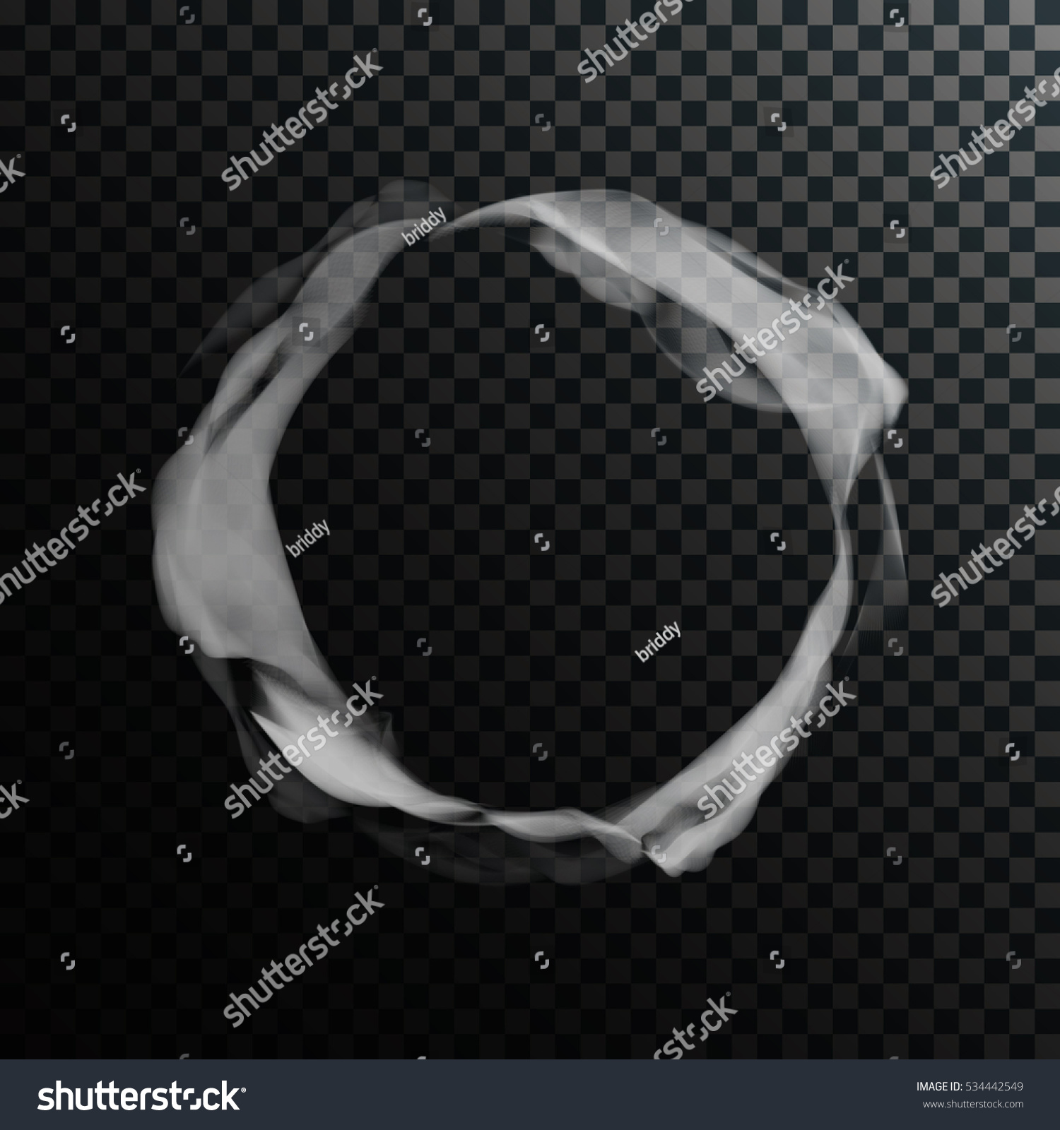 Vector Smoke Ring Abstract Realistic Circle: เวกเตอร์สต็อก (ปลอดค่า ...