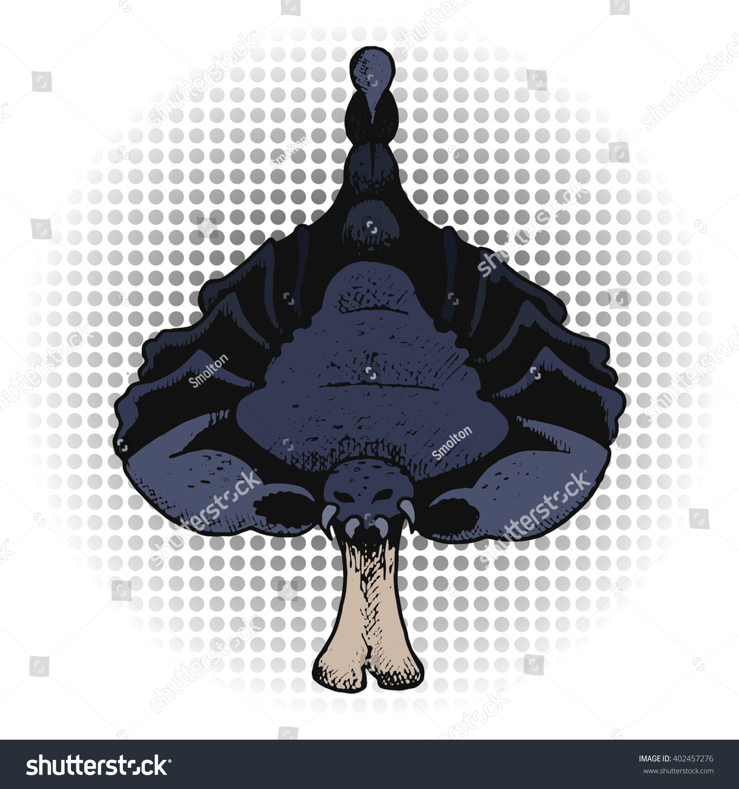 Vector Spade Suit Comic Icon Stock Vector (Royalty Free) 402457276 ...